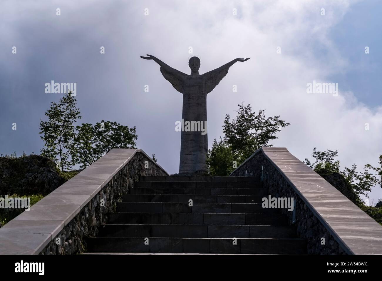 The Statue of Christ the Redeemer of Maratea, Cristo Redentore di ...