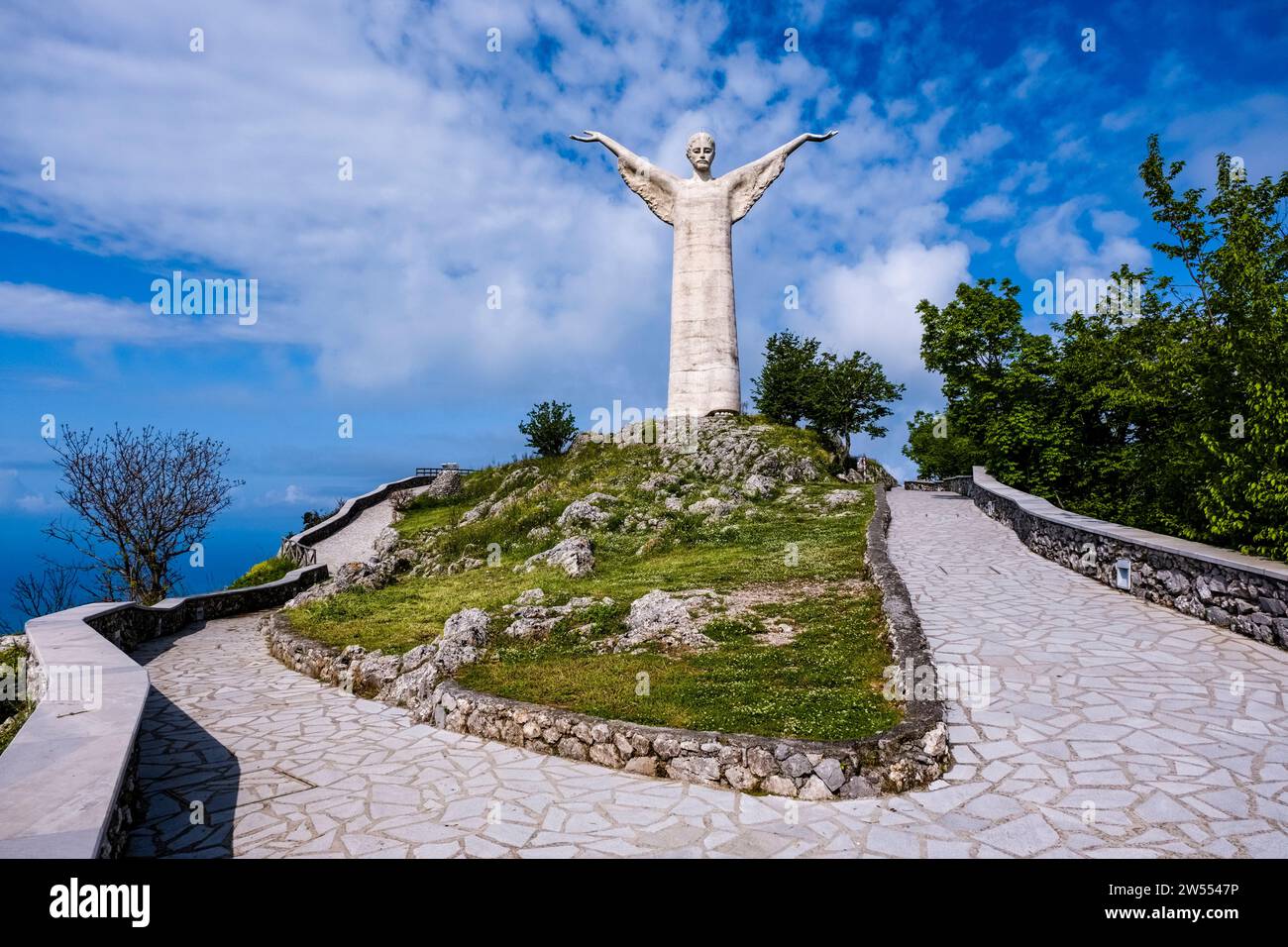 The Statue of Christ the Redeemer of Maratea, Cristo Redentore di ...