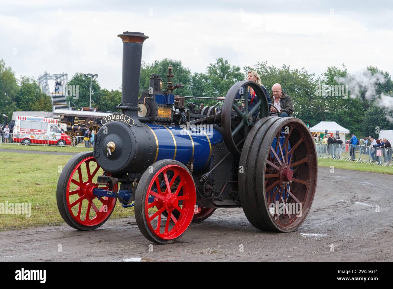 Pickering traction engine rally in 2015 Stock Photo - Alamy