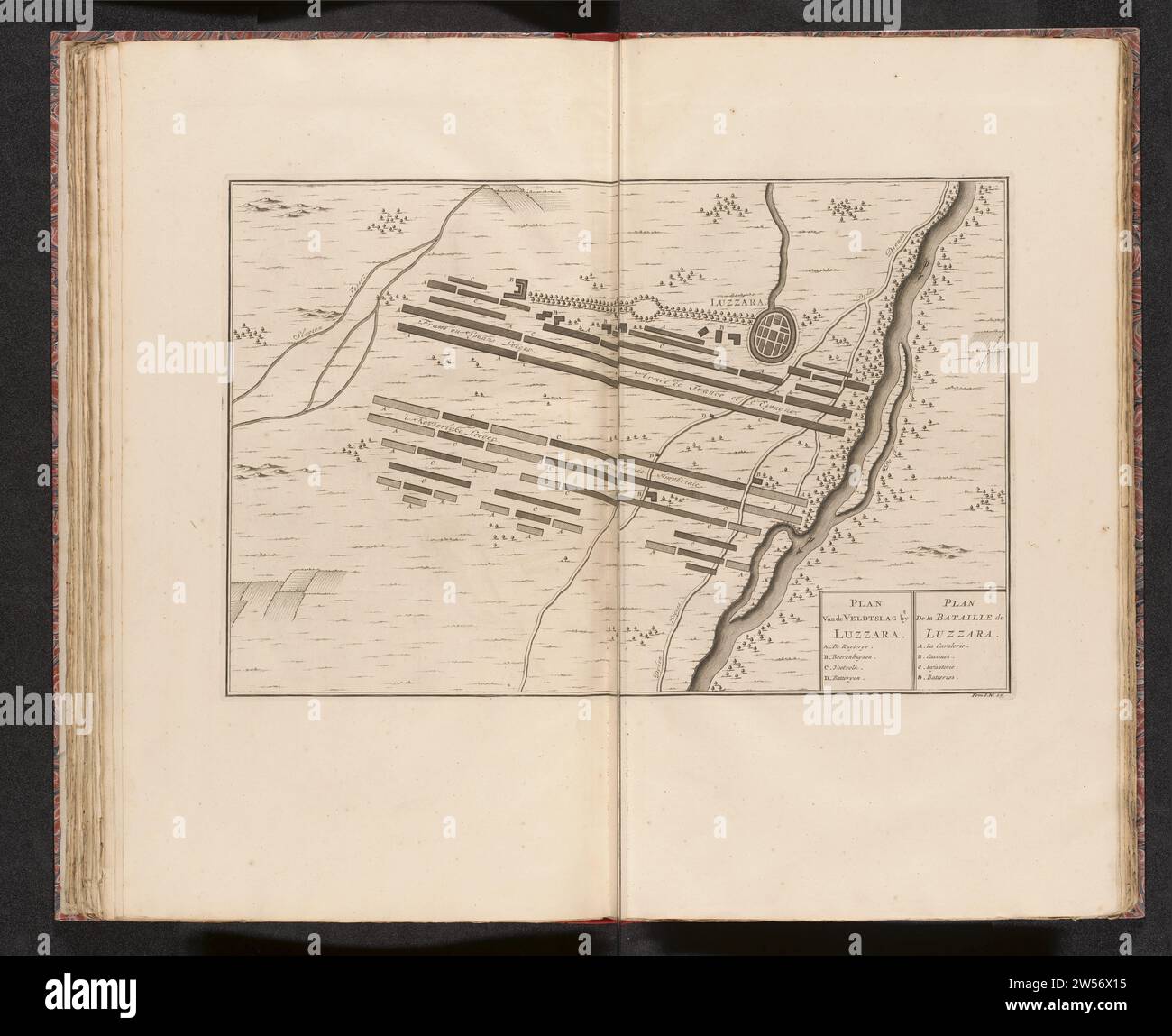 Map of the battle at Luzzara, 1702, 1729 Map of the battle at Luzzara ...