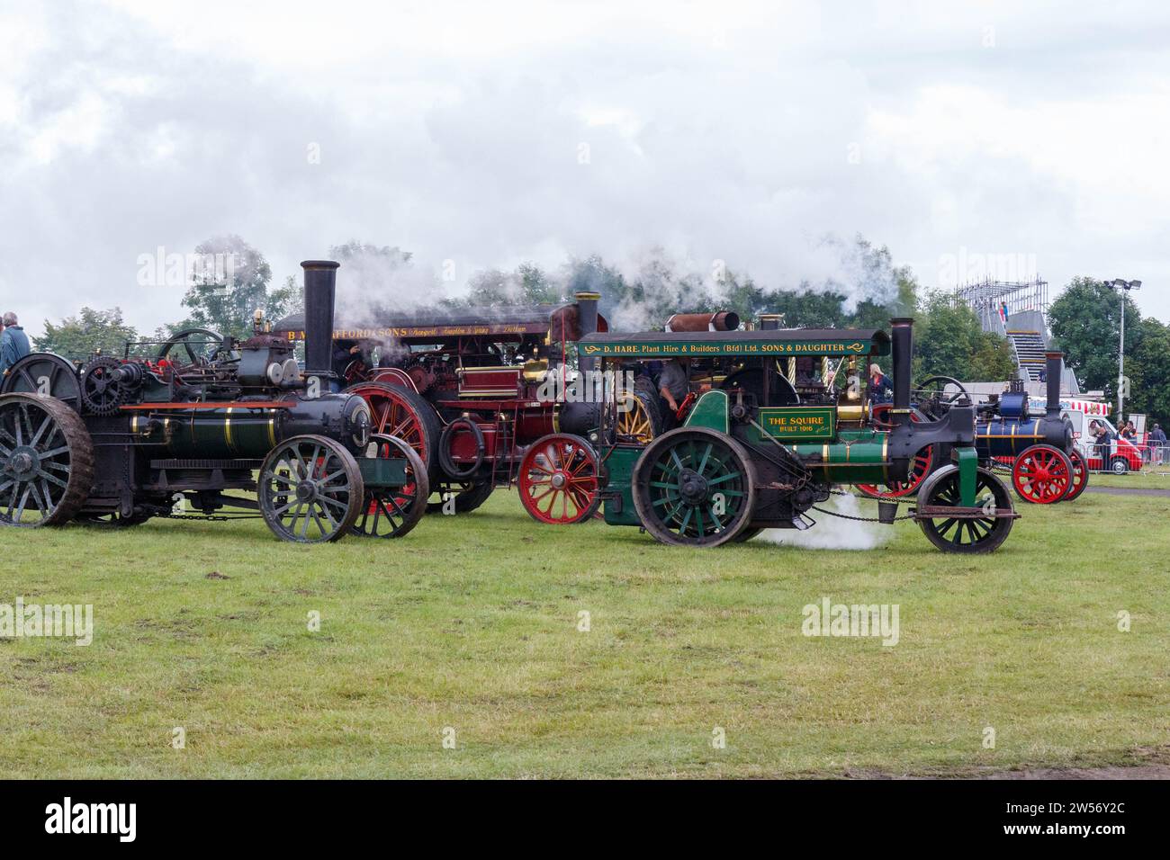 Pickering traction engine rally in 2015 Stock Photo - Alamy