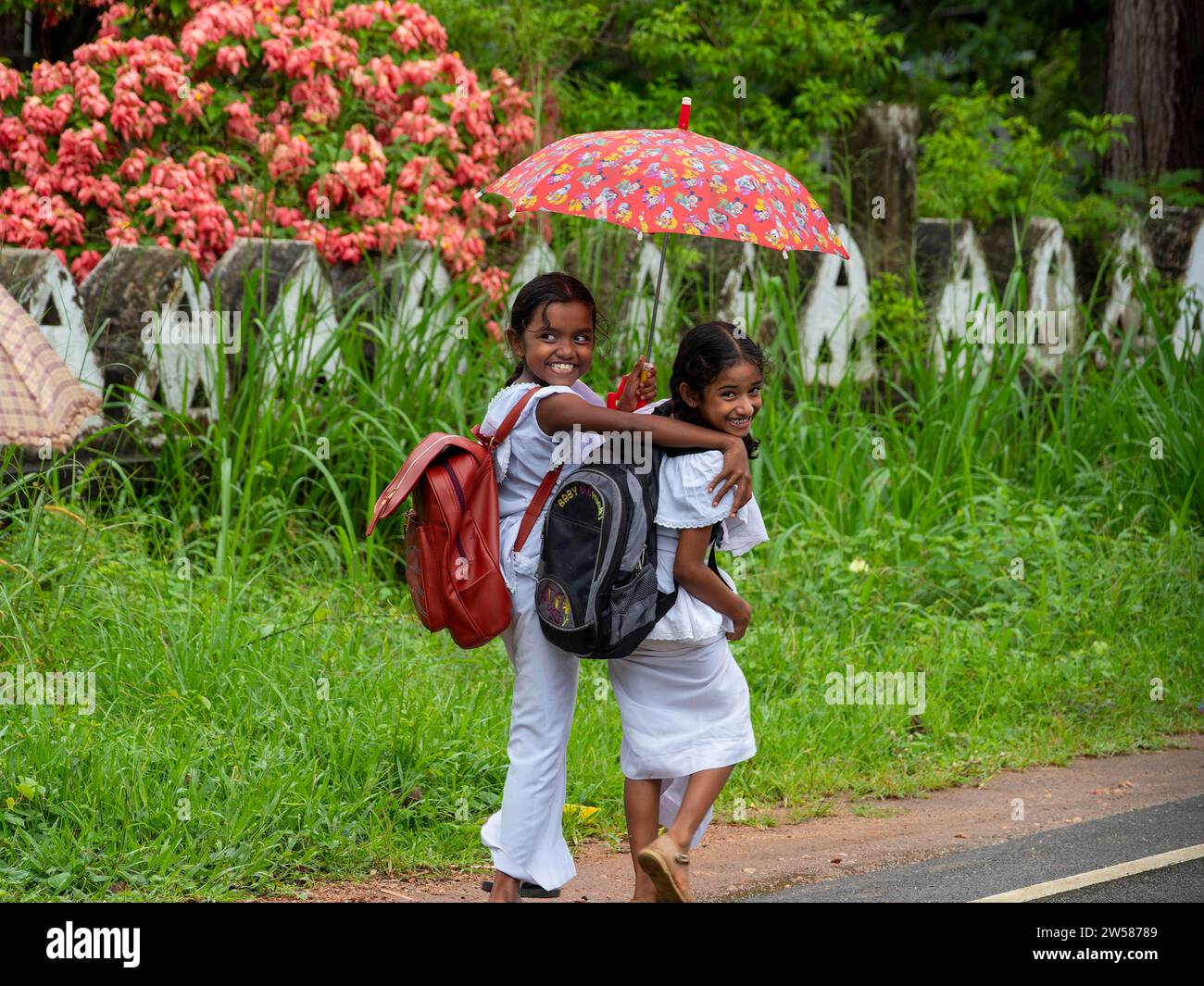 Sri lankan school children hi-res stock photography and images - Alamy