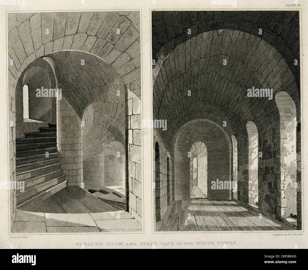 Crypt of the Chapel of St. John the Evangelist and Staircase at The ...