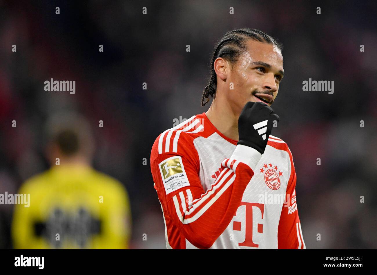 Leroy Sane FC Bayern Munich FCB (10) Portrait, Allianz Arena, Munich ...