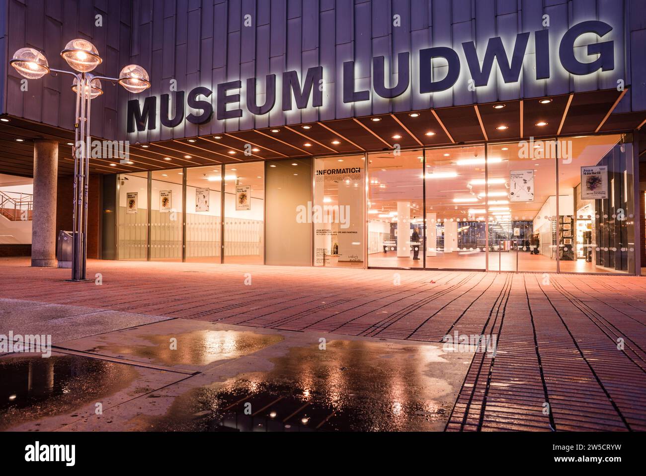 Entrance to the Museum Ludwig, Cologne, North Rhine-Westphalia, Germany Stock Photo - Alamy