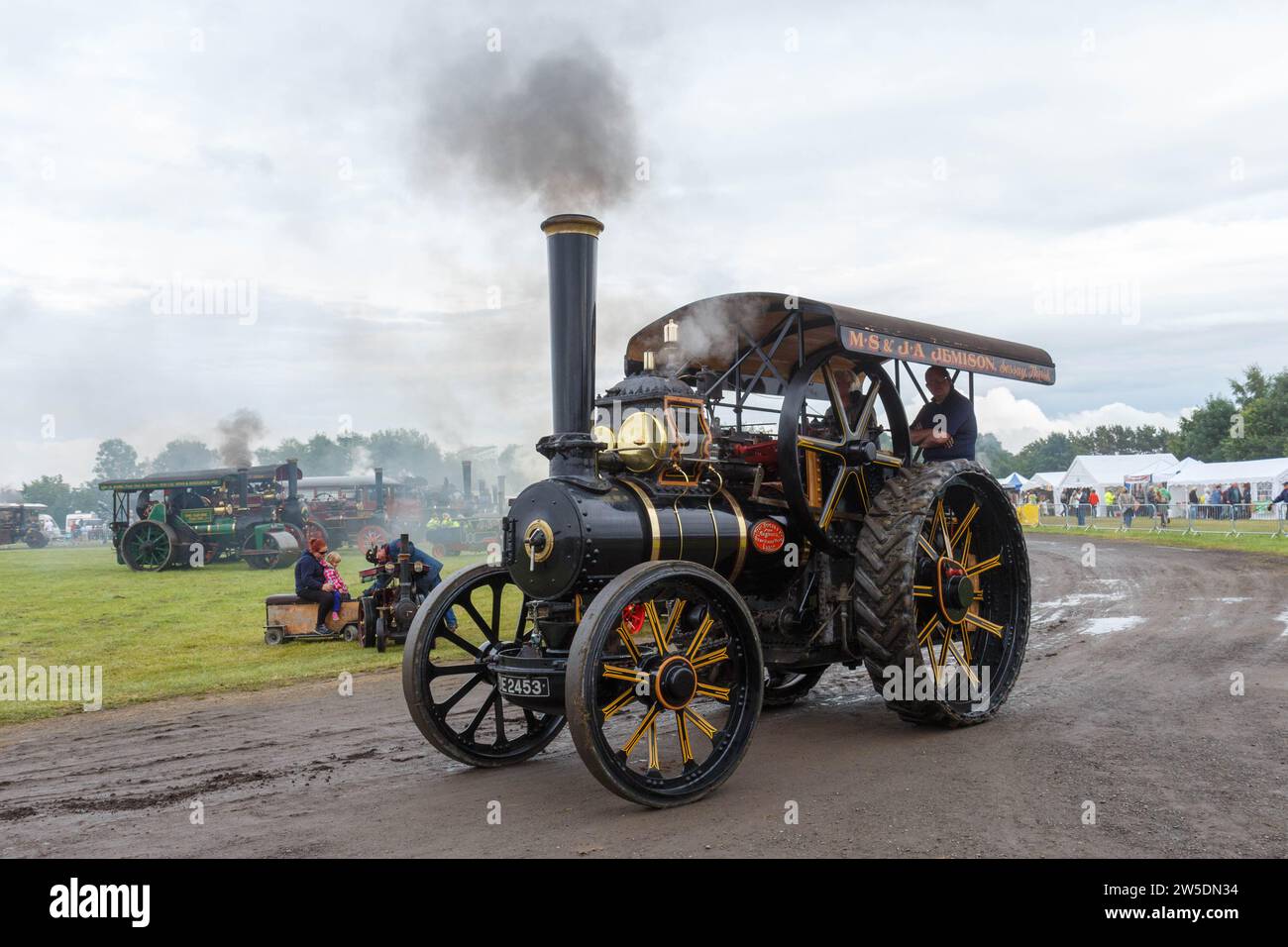Pickering traction engine rally in 2015 Stock Photo - Alamy