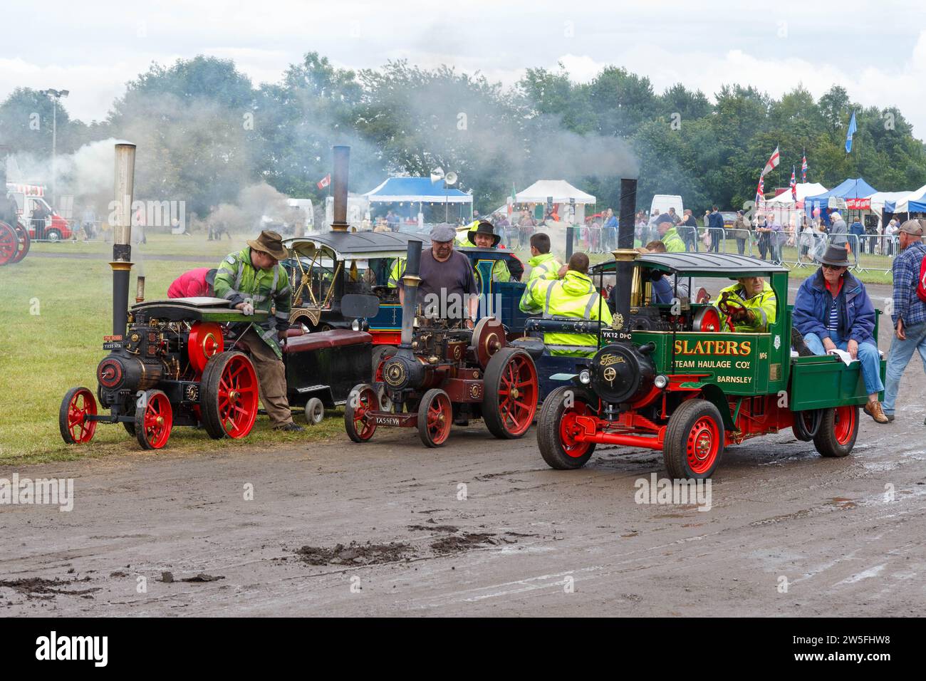 Pickering traction engine rally in 2015 Stock Photo - Alamy