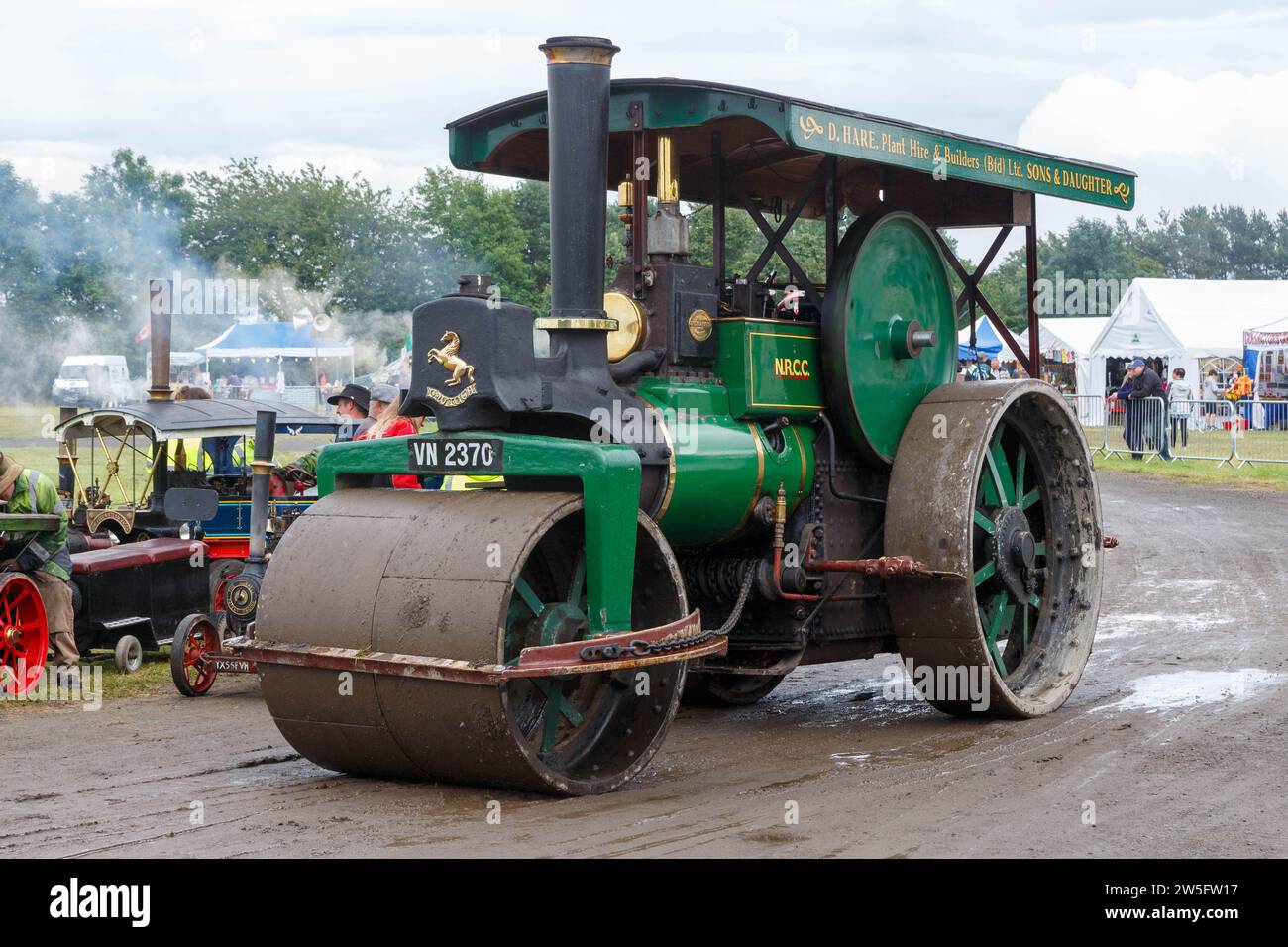 Pickering traction engine rally in 2015 Stock Photo - Alamy