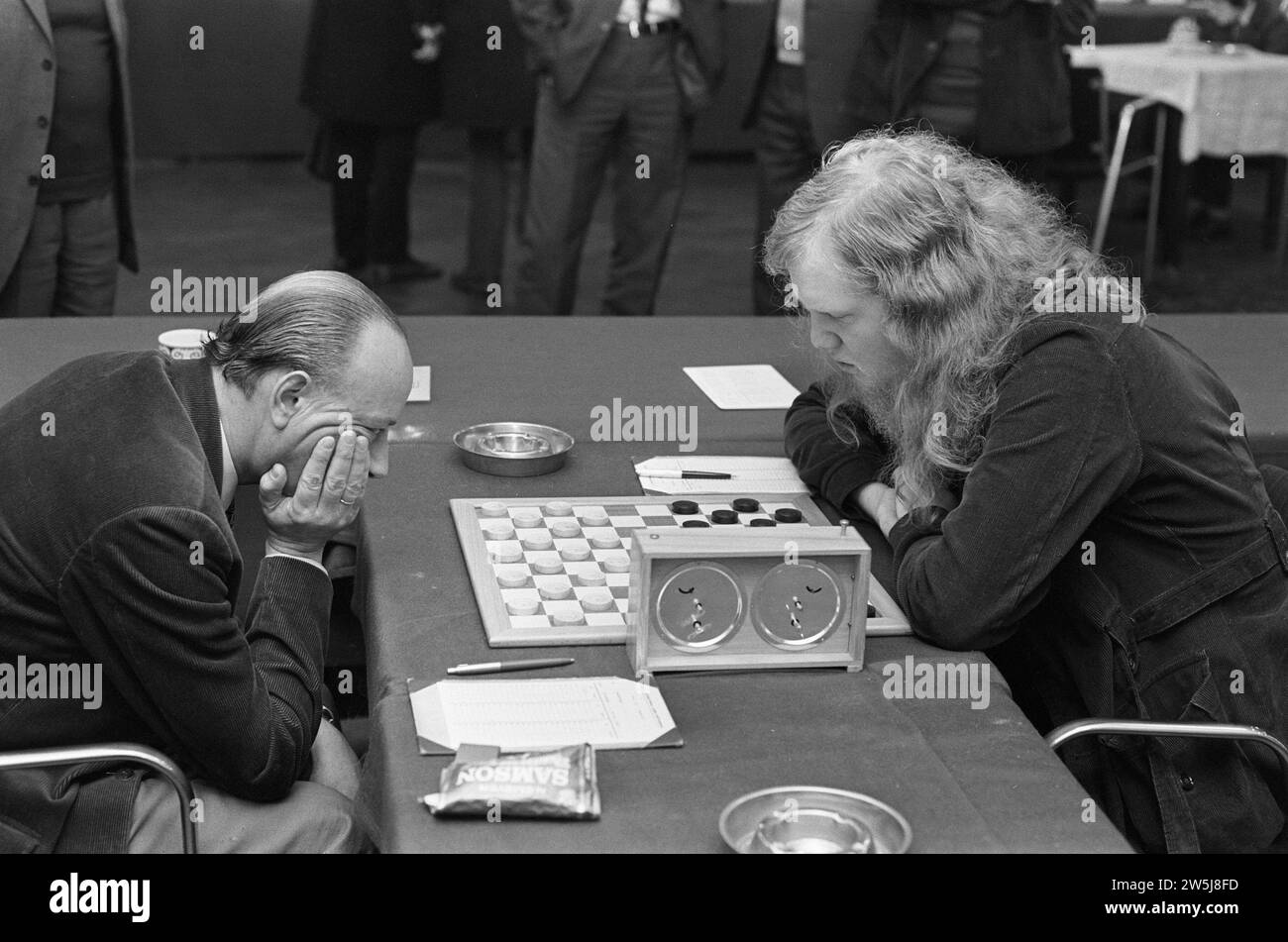 1970s drafts tournament hi-res stock photography and images - Alamy