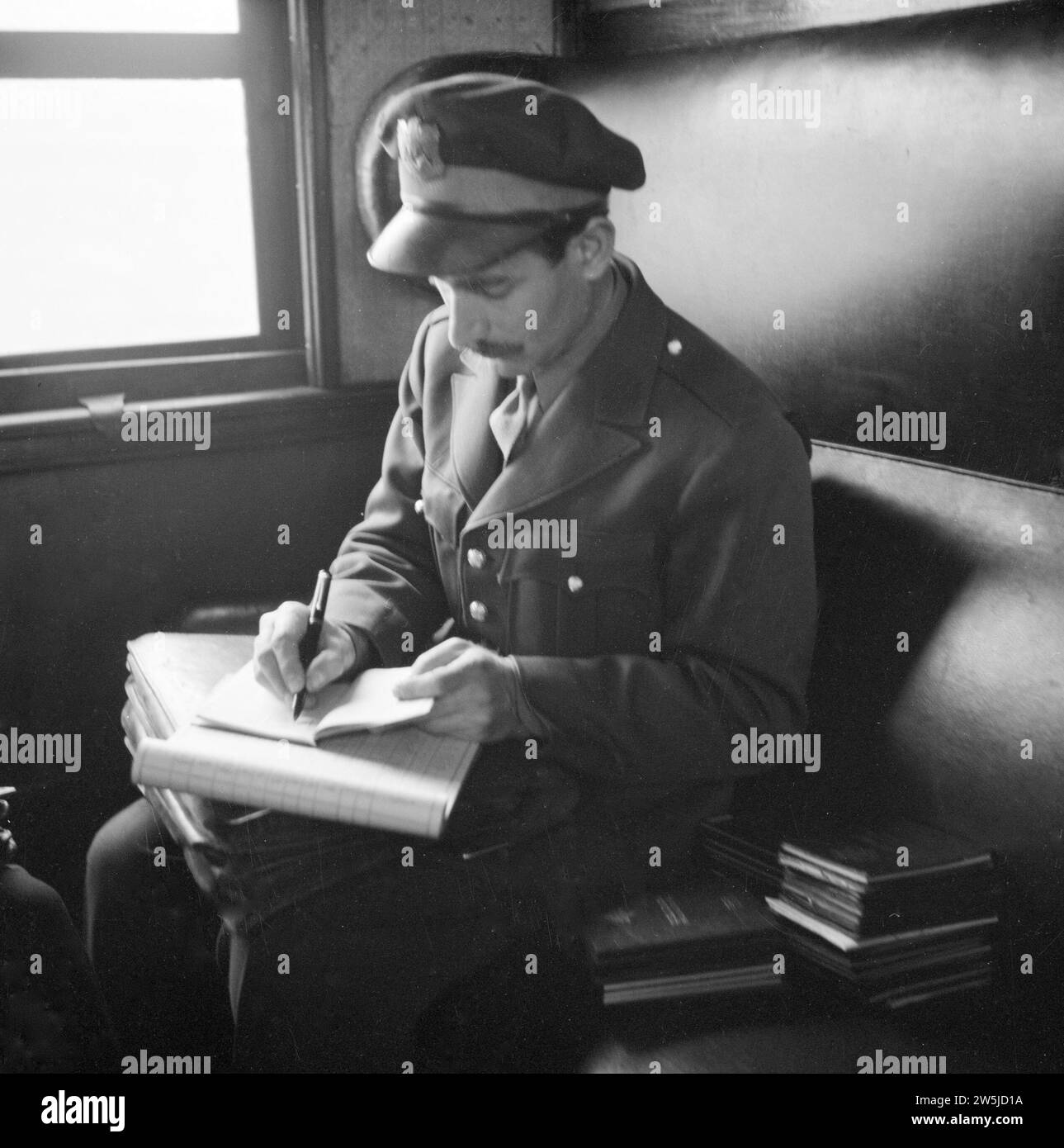 Vintage booklet Black and White Stock Photos & Images - Alamy