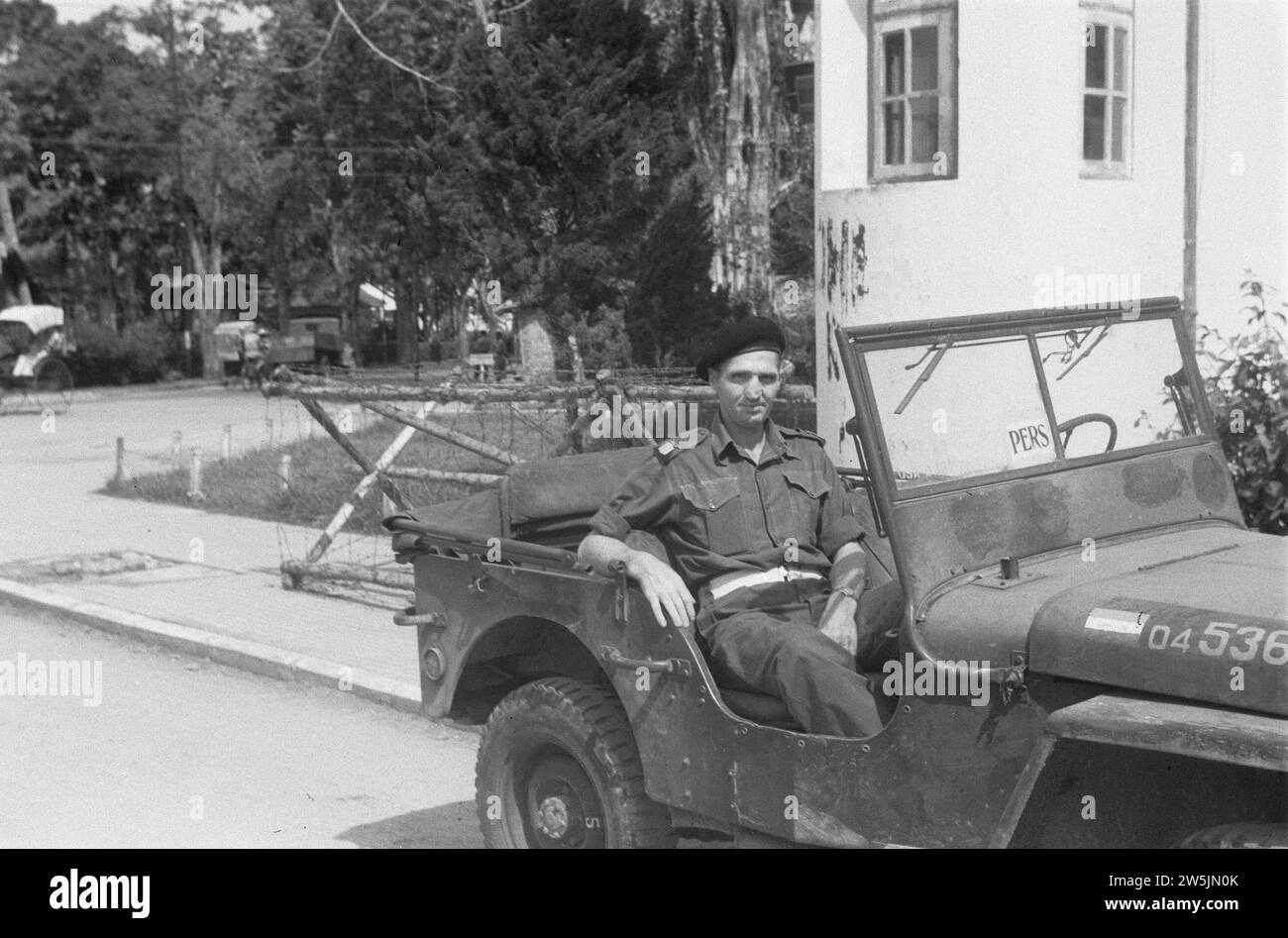 Knil military police Black and White Stock Photos & Images - Alamy