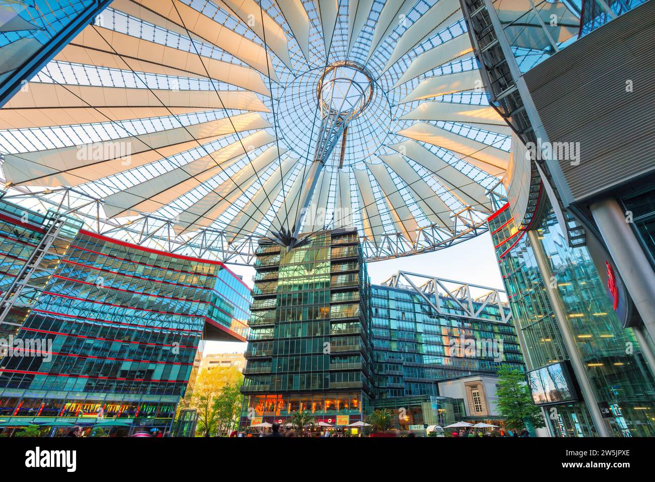 The Center at Potsdamer Platz in Berlin, Germany Stock Photo - Alamy
