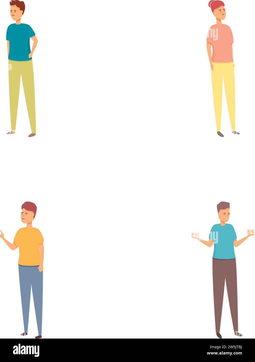 Singing lesson icons set cartoon vector. Talented human having ...