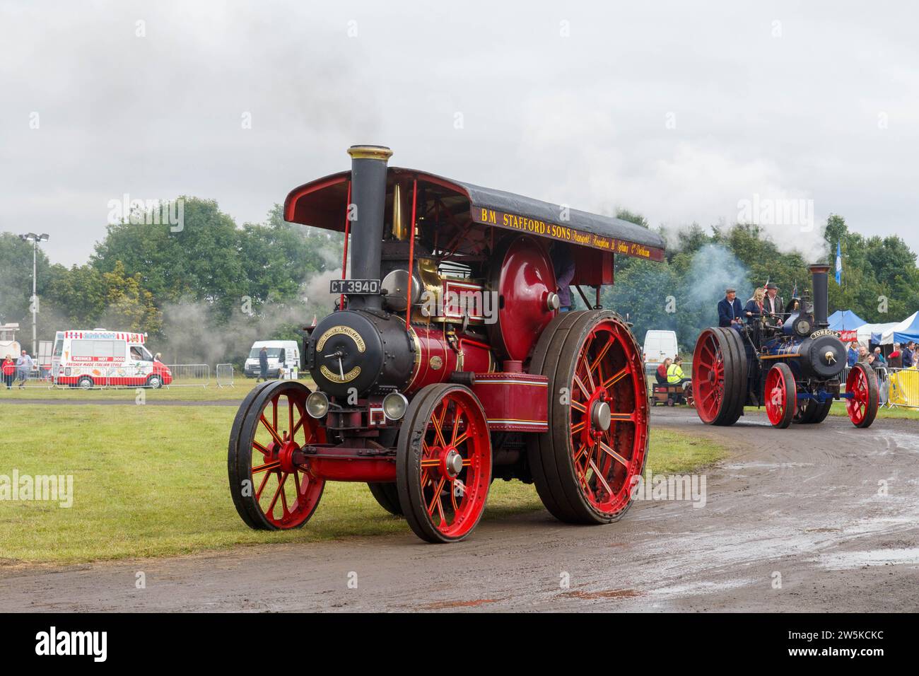 Pickering traction engine rally in 2015 Stock Photo - Alamy
