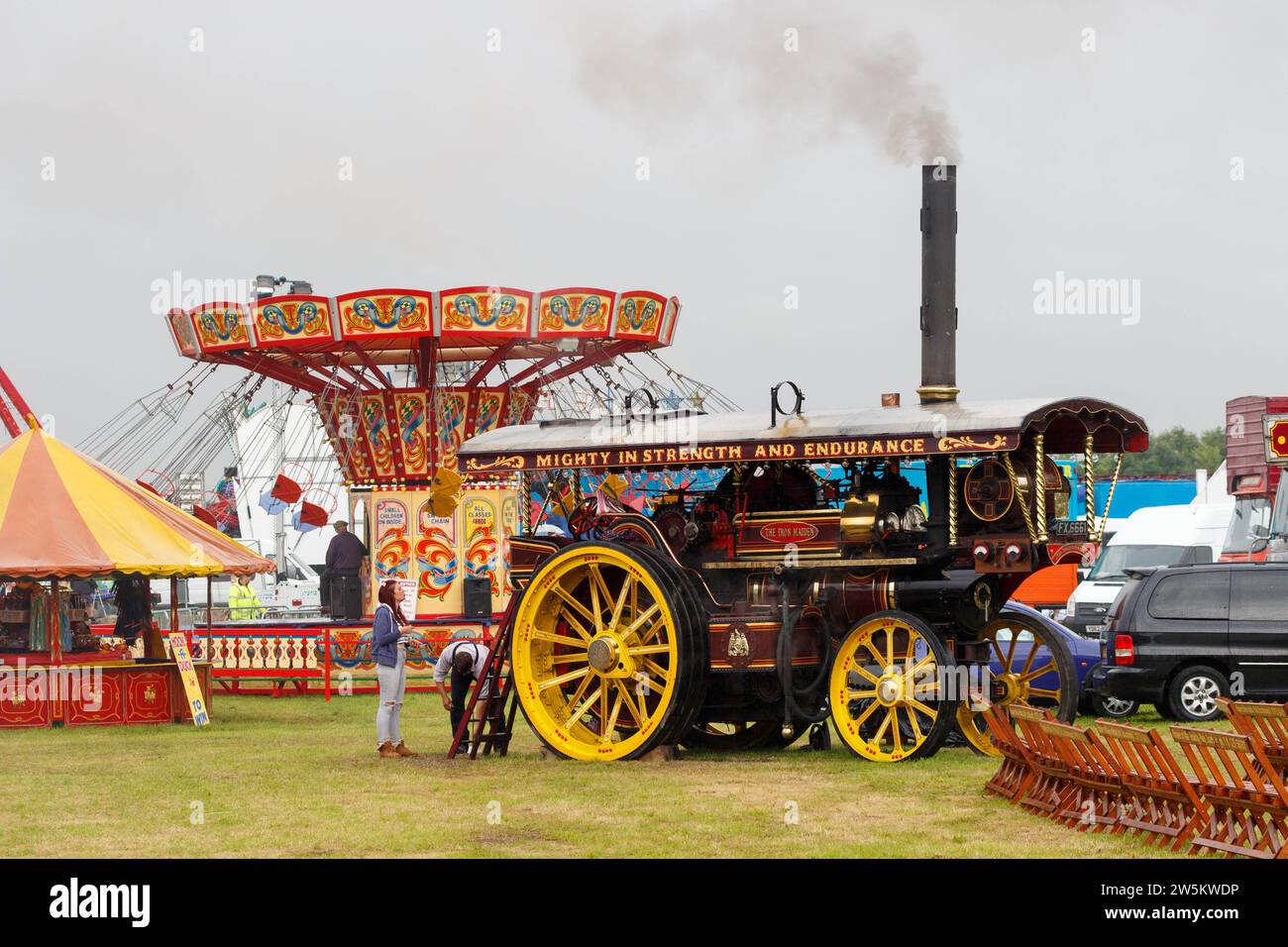 Pickering traction engine rally in 2015 Stock Photo - Alamy