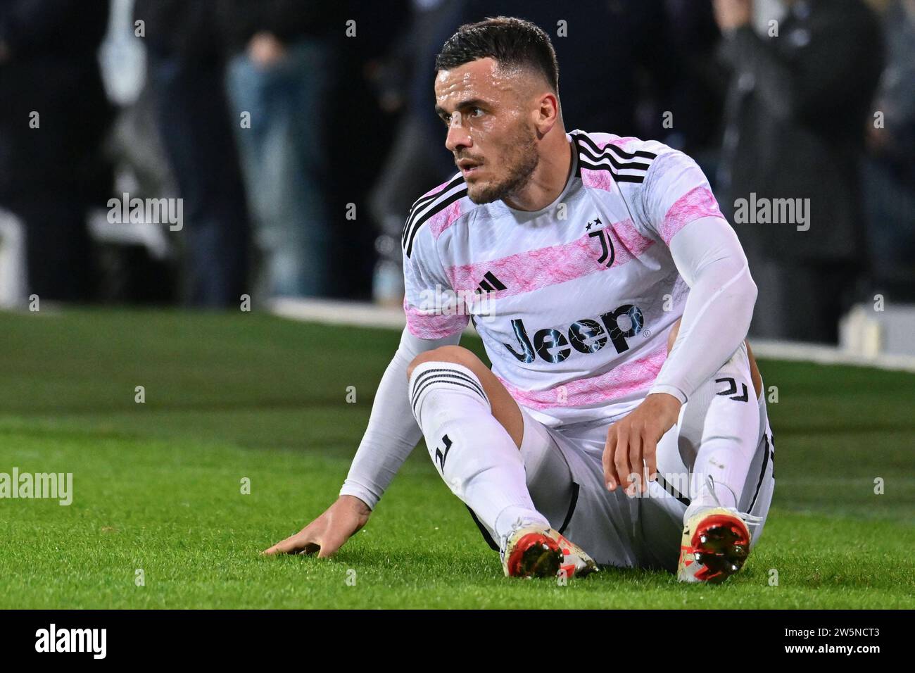 Florence, Italy. 05th Nov, 2023. Juventus FC's midfielder Filip Kostic ...