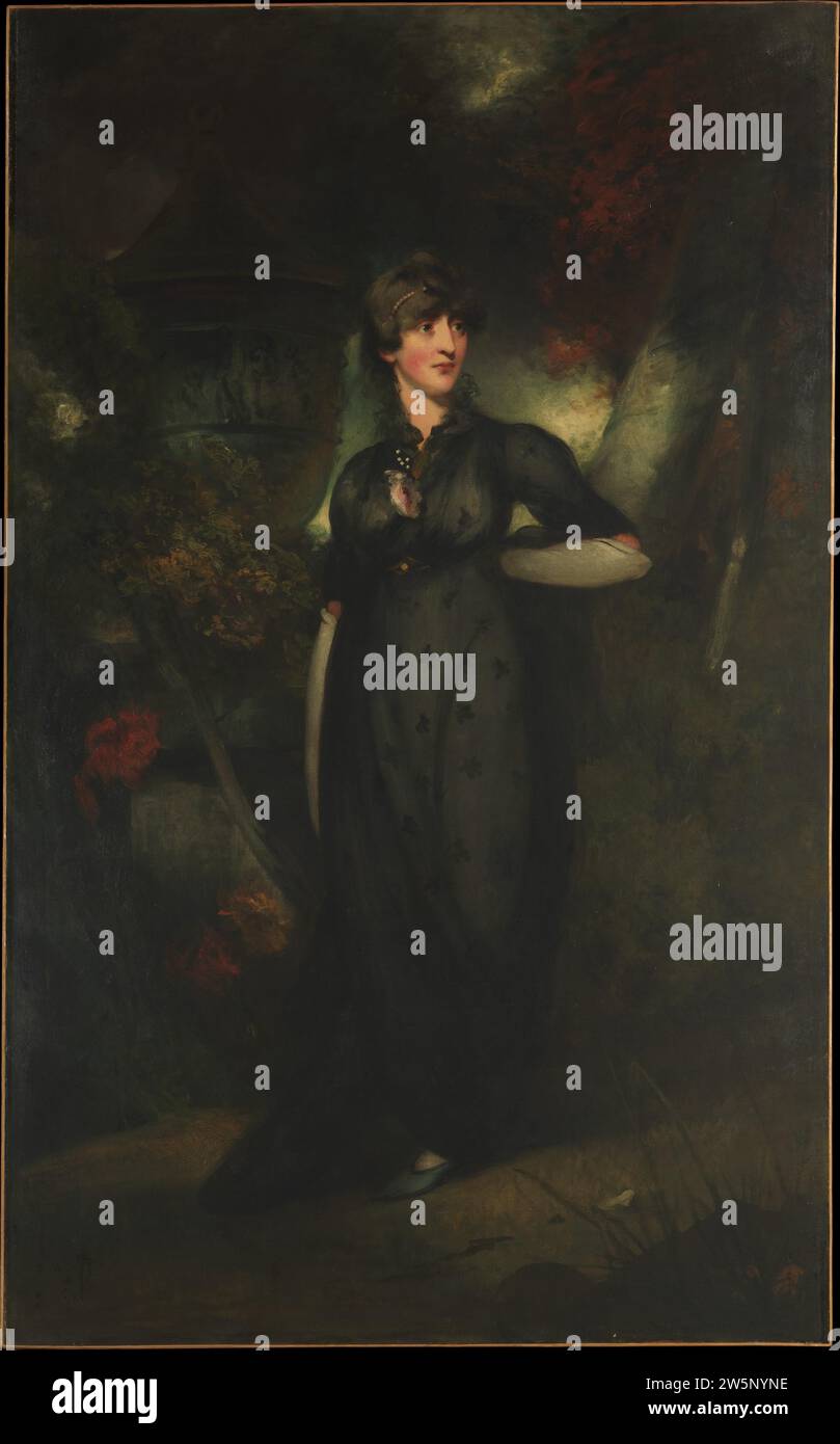 Mrs. Whaley (died 1798, Isle of Man) 1947 by George Chinnery Stock ...