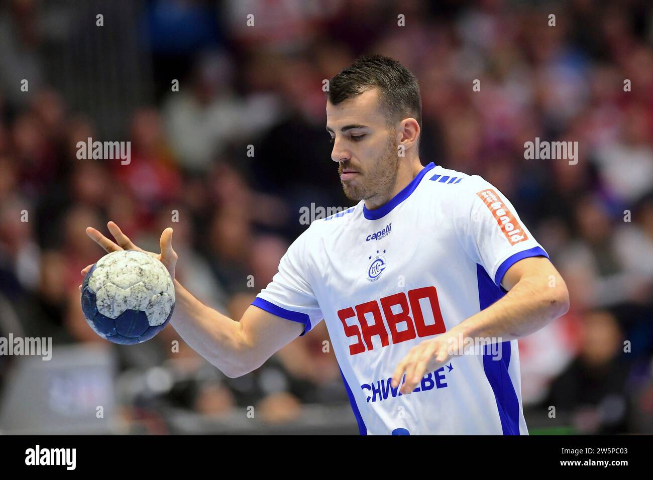 Milos Vujovic (VfL Gummersbach #6), GER, MT Melsungen - VfL Gummersbach ...
