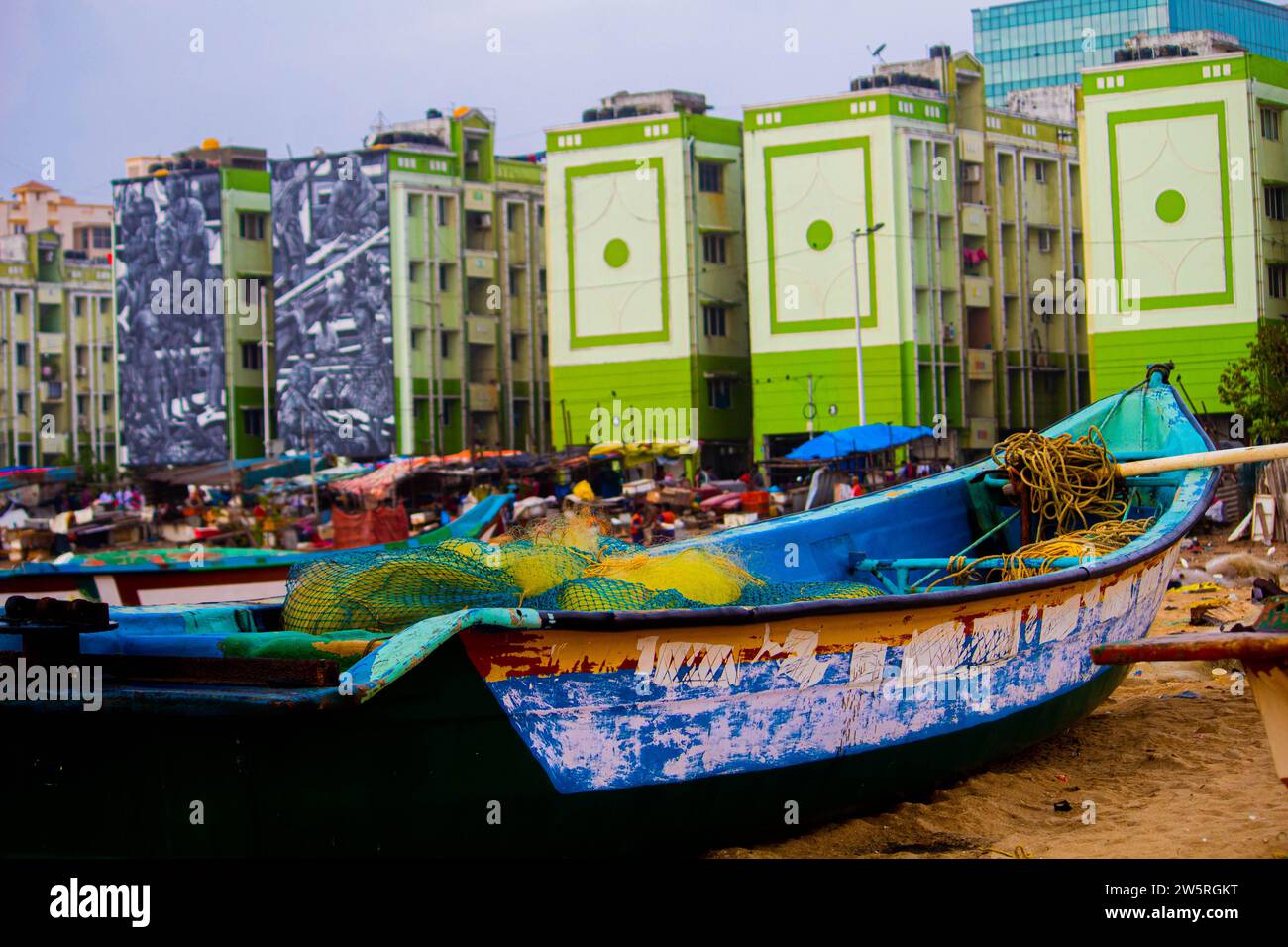 Architect Building with boats Stock Photo - Alamy