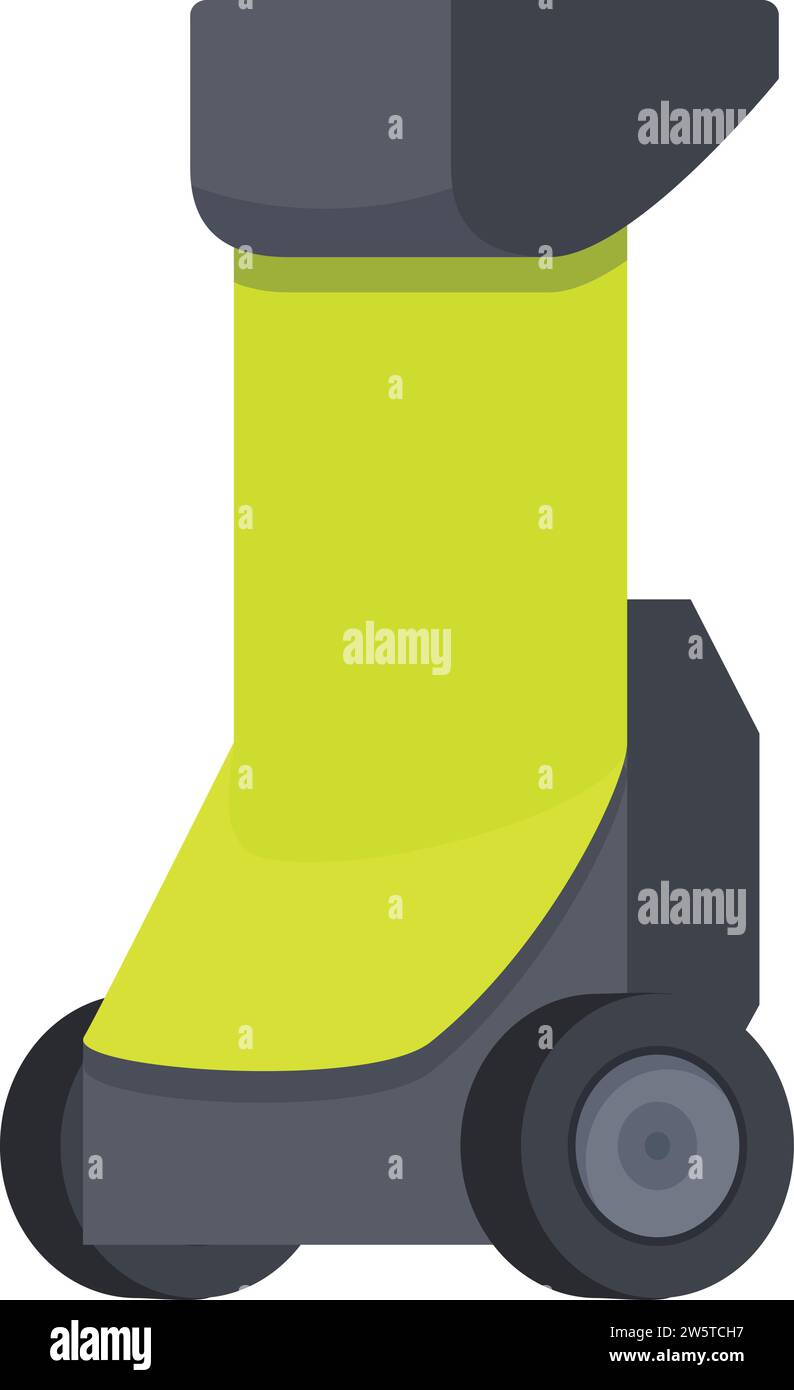 Plastic small shredder icon cartoon vector. Tool summer nature ...