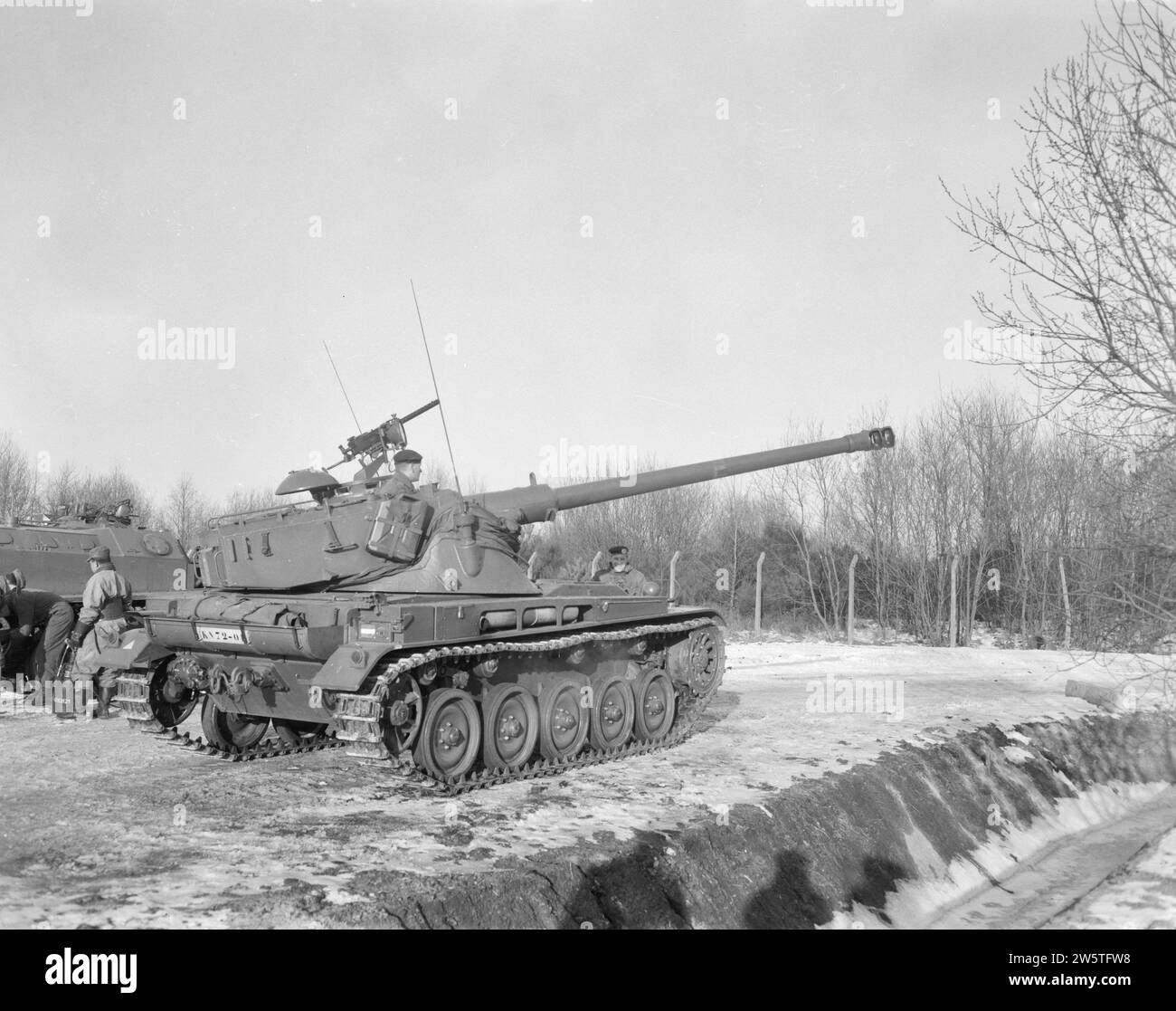 Panzer infantry training center Black and White Stock Photos & Images ...
