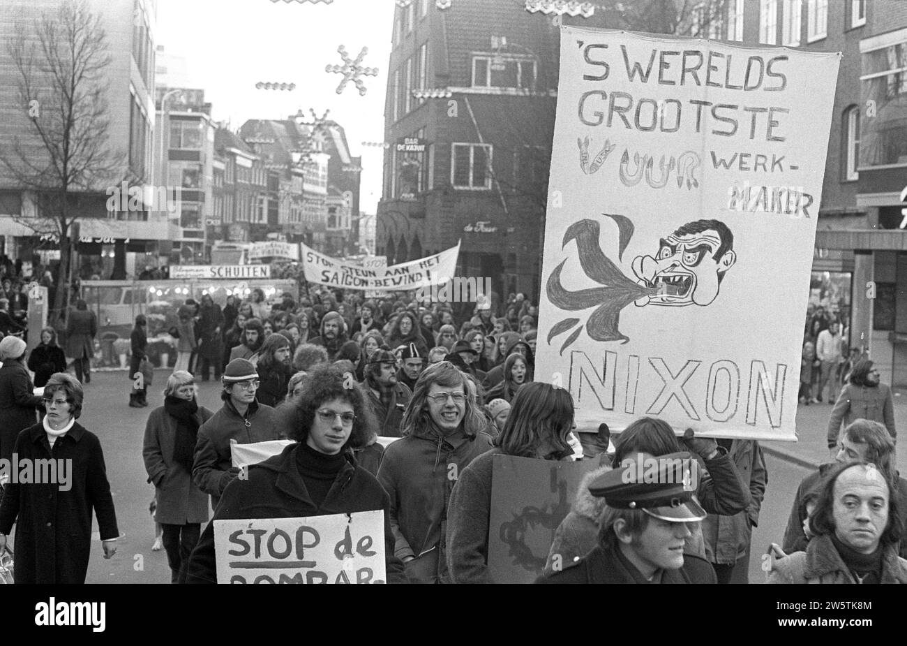 Groningen vietnam war protest hi-res stock photography and images - Alamy