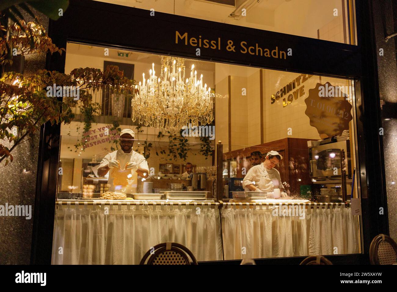 Meissl & Schadn Wiener Schnitzel makers Stock Photo - Alamy