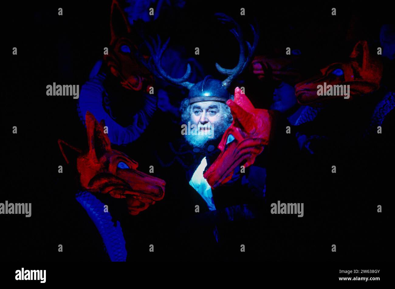 Benjamin Luxon (Sir John Falstaff) in FALSTAFF at English National ...