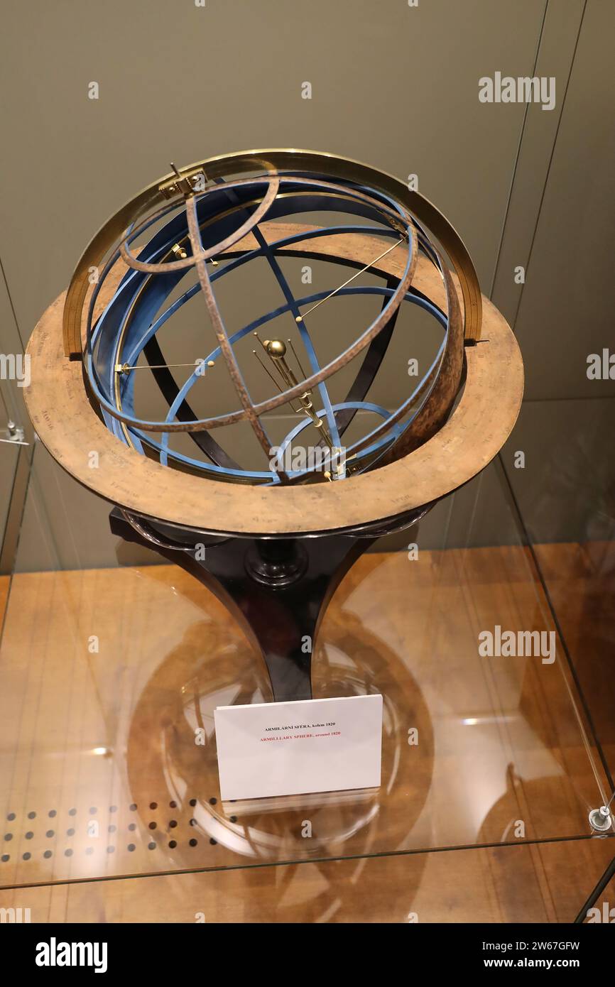 Antique Armillary Sphere from 1820 Stock Photo - Alamy