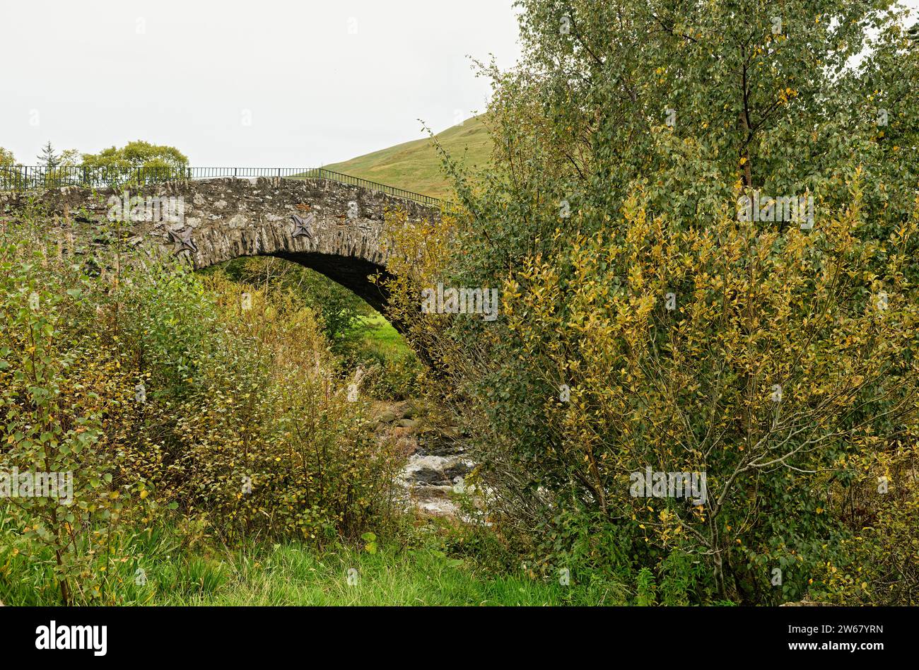 Stone bridge over Shee Water at the Spittal of Glenshee, Scotland Stock ...