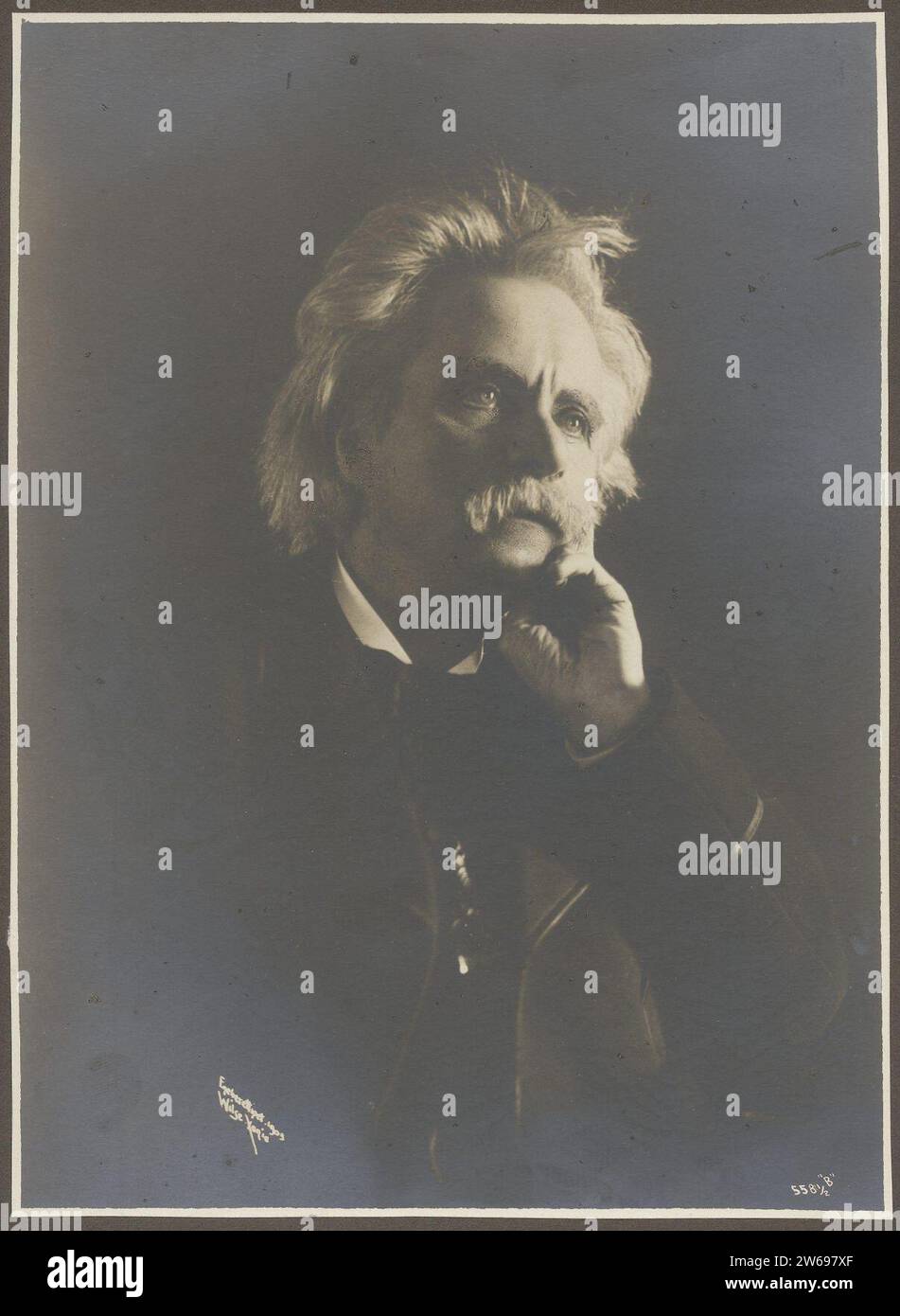 Anders Beer Wilse - Edvard Grieg Stock Photo - Alamy