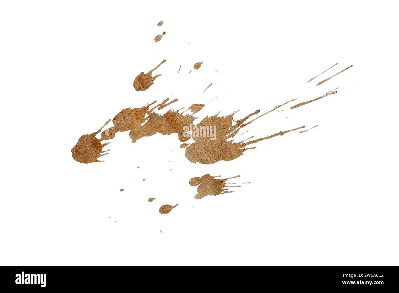 mud splash isolated on white background Stock Photo - Alamy