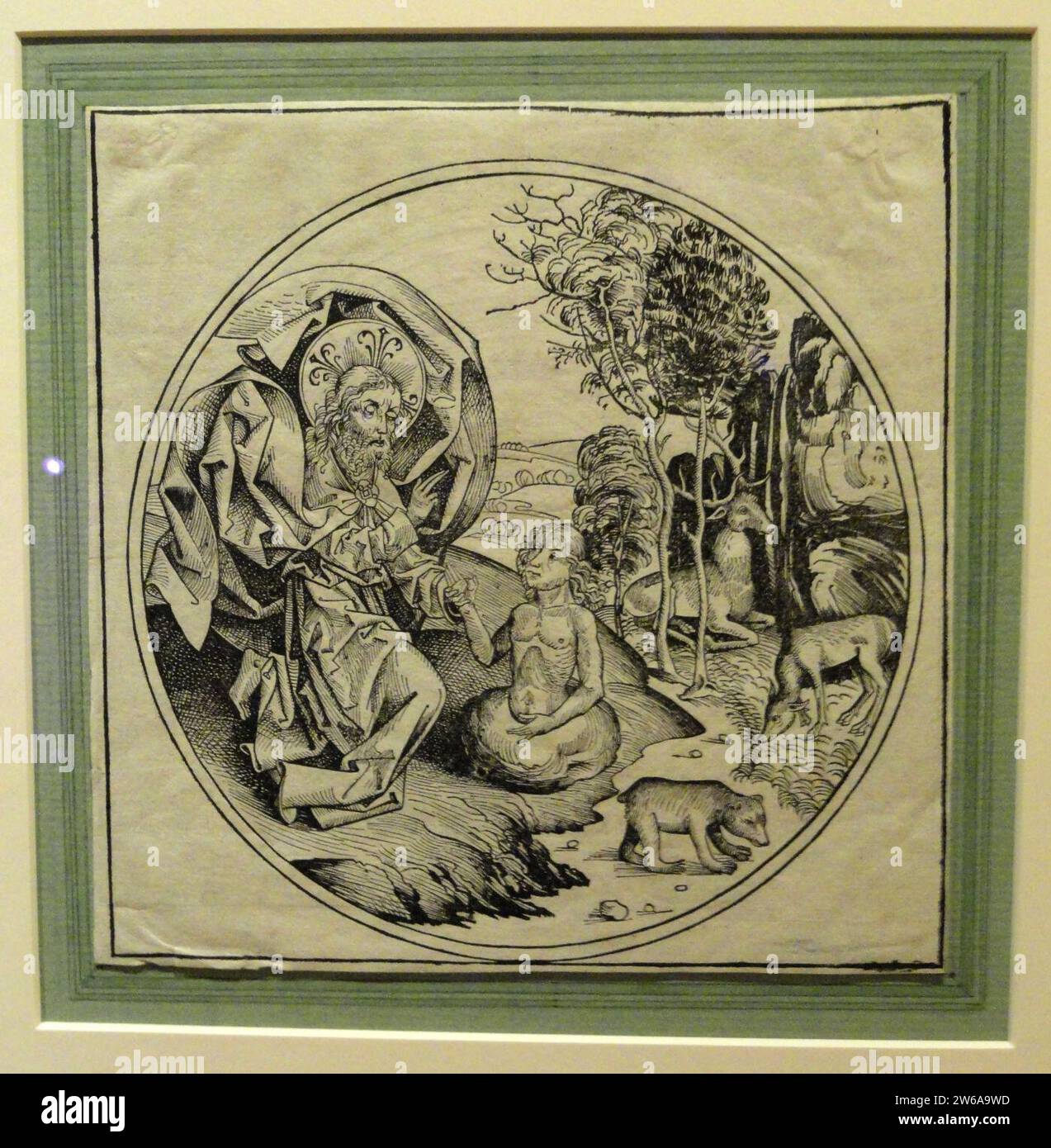 Creation of Adam, Nuremberg Chronicle, 1493, Michael Wolgemut ...
