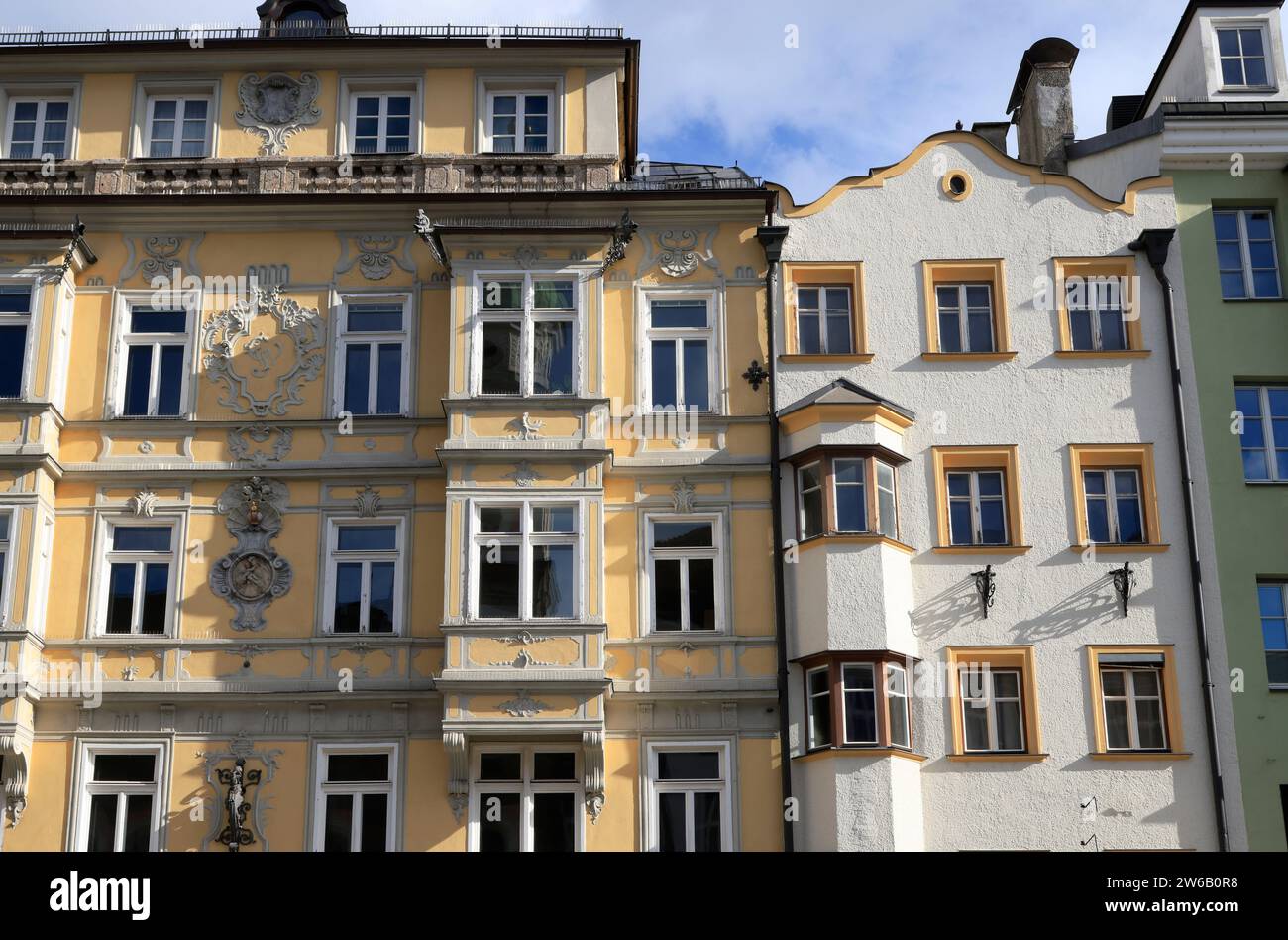 Innsbruck medieval buildings hi-res stock photography and images - Alamy