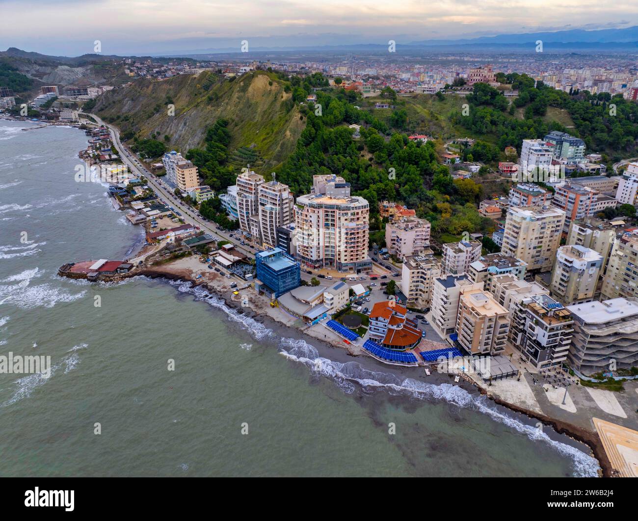 Durresi pier hi-res stock photography and images - Alamy