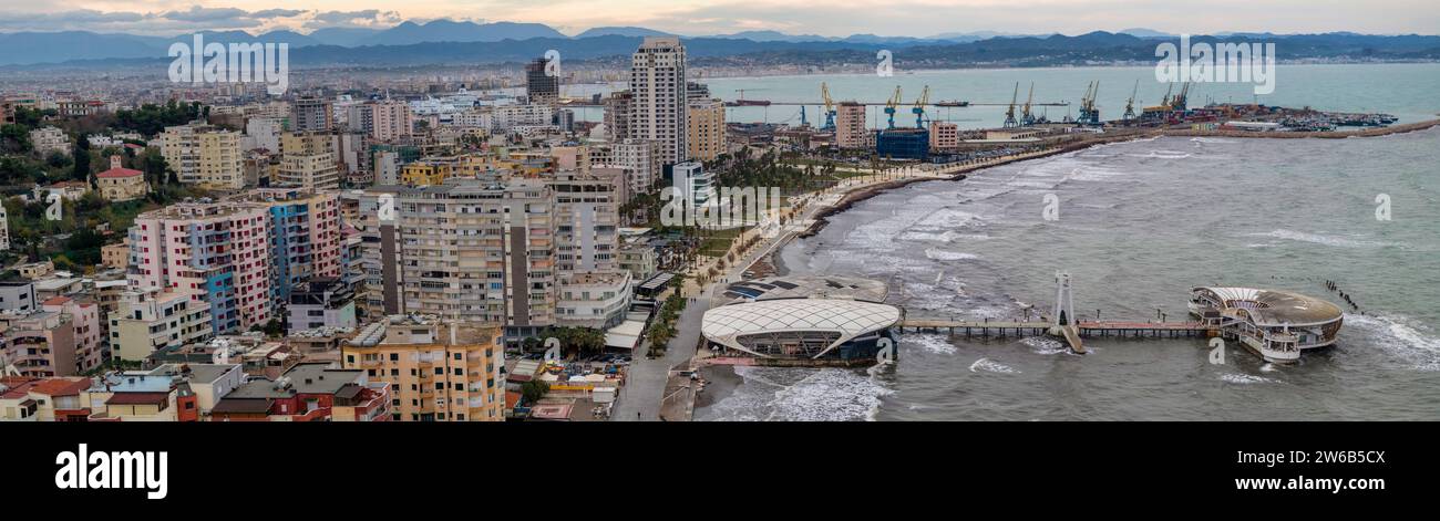 Durresi pier hi-res stock photography and images - Alamy