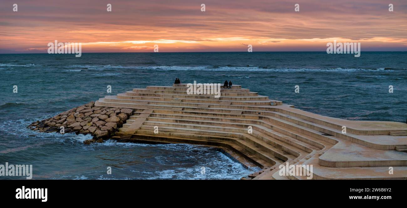 Durresi pier hi-res stock photography and images - Alamy