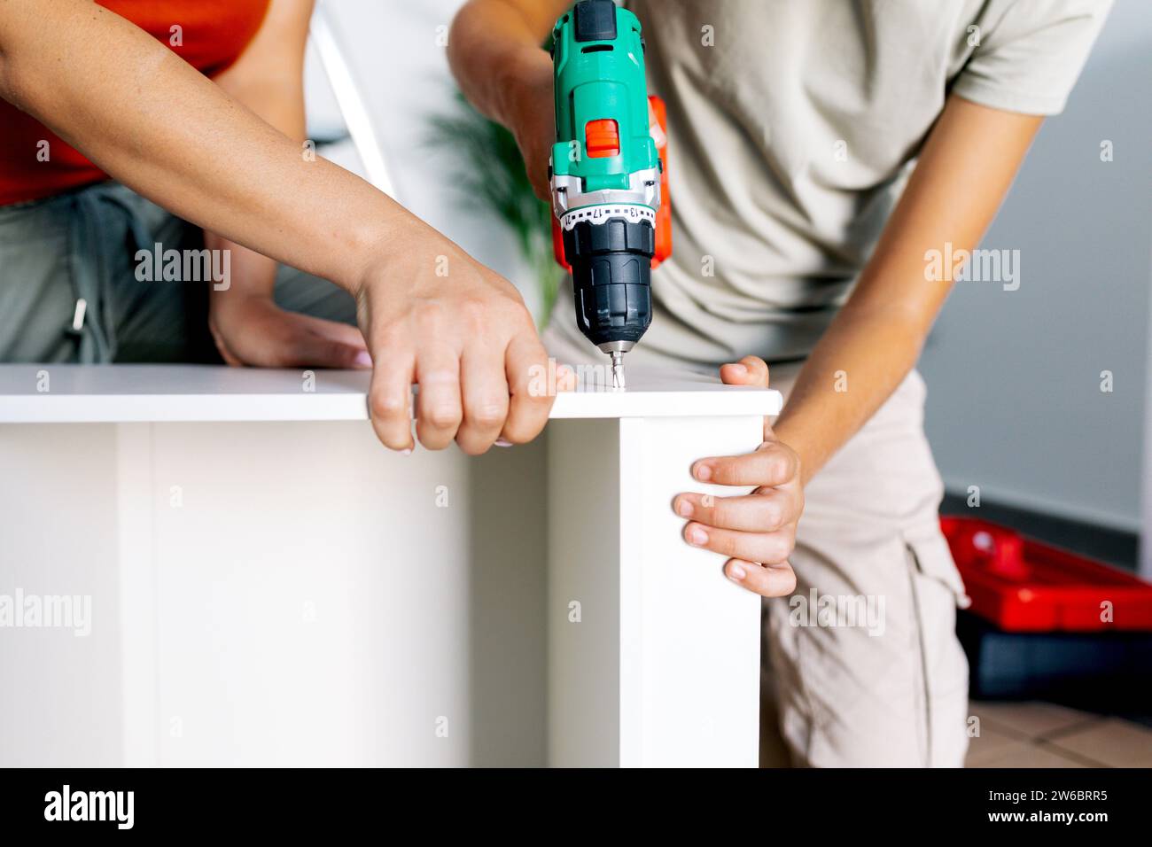 Mother and teenage son anonymous hi-res stock photography and images ...