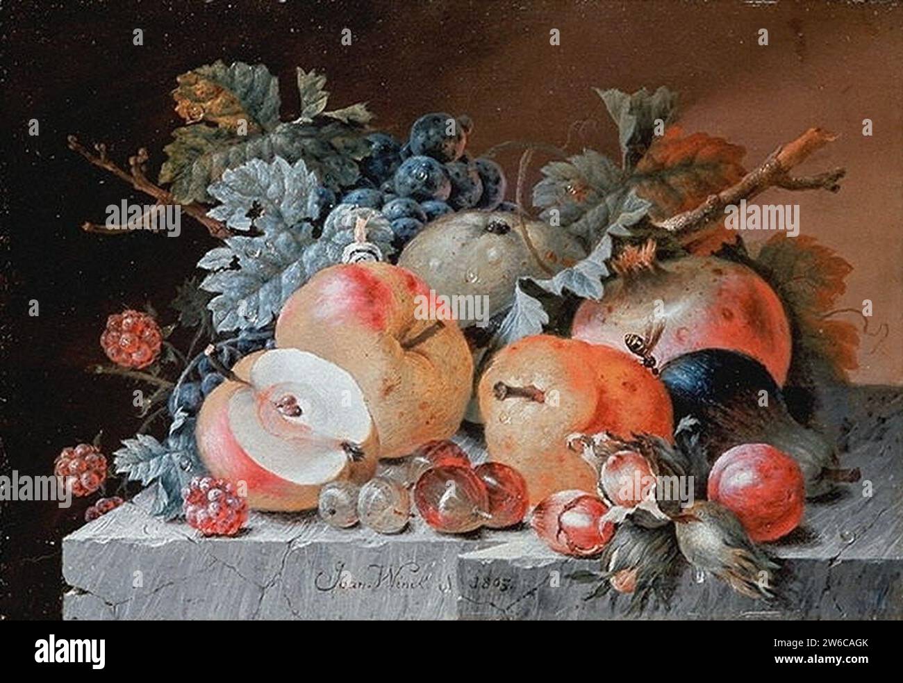 Johann Amandus Winck - Stillleben Stock Photo - Alamy