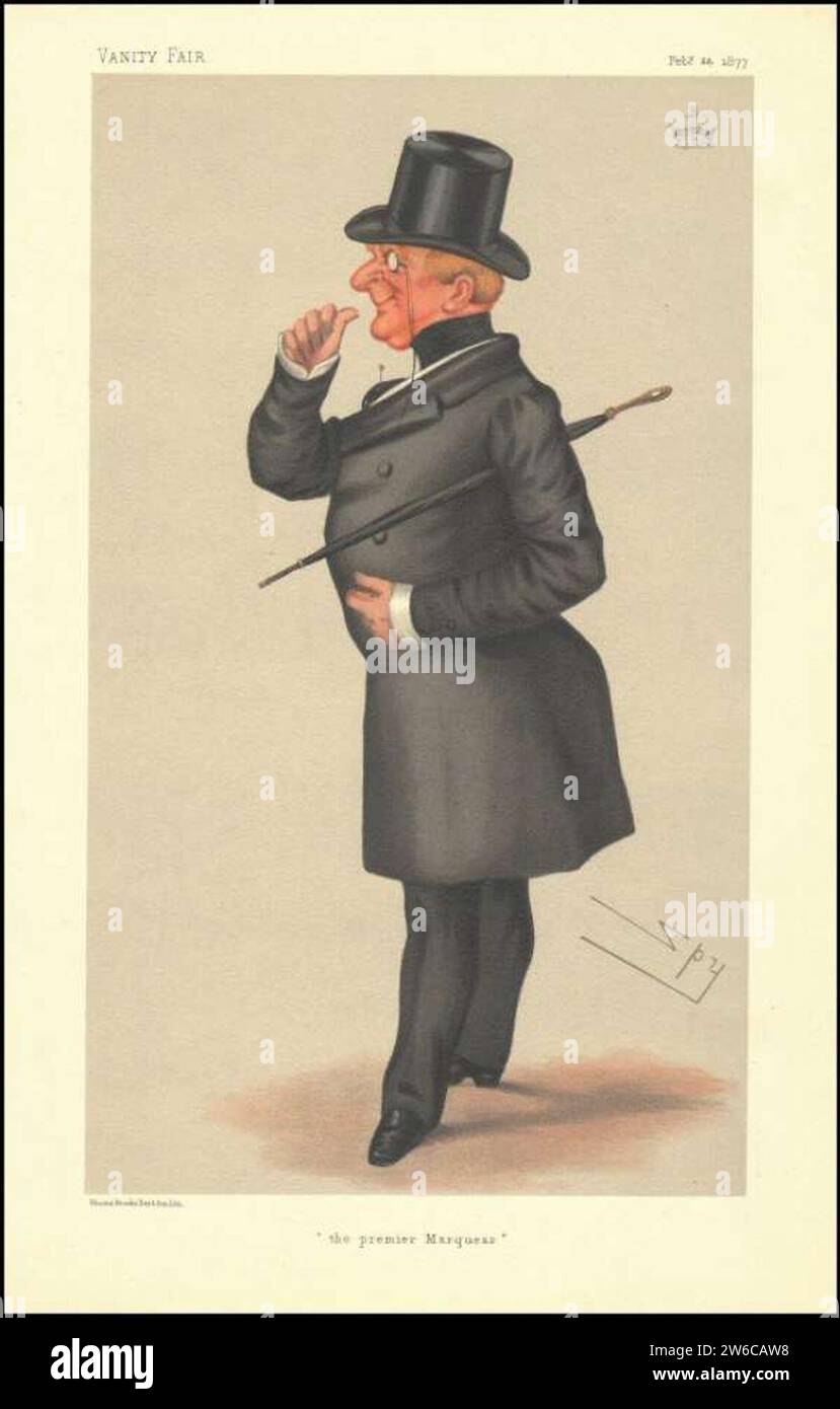 John Paulet Vanity Fair 24 February 1877 Stock Photo - Alamy