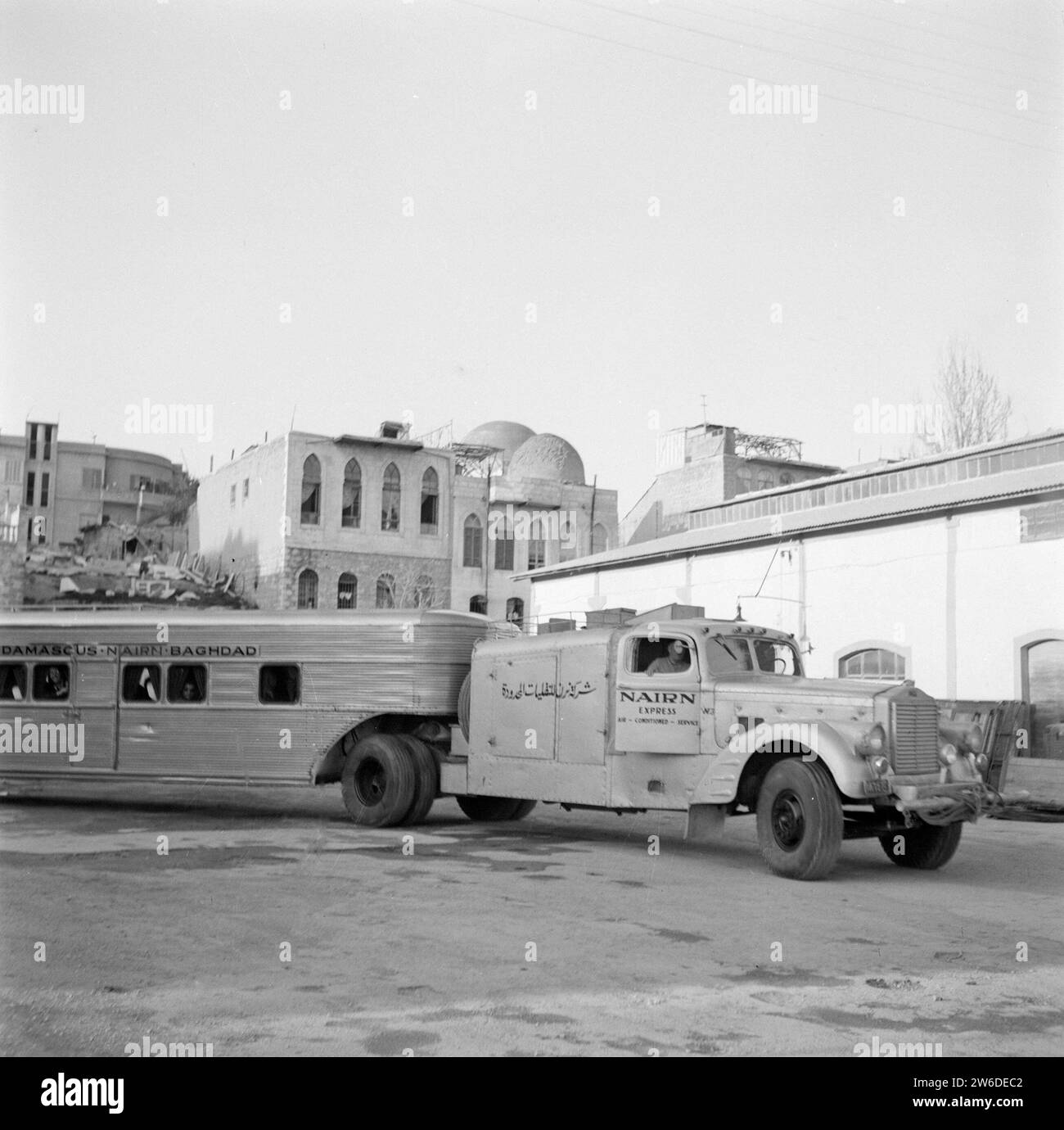 Damascus to baghdad bus hi-res stock photography and images - Alamy