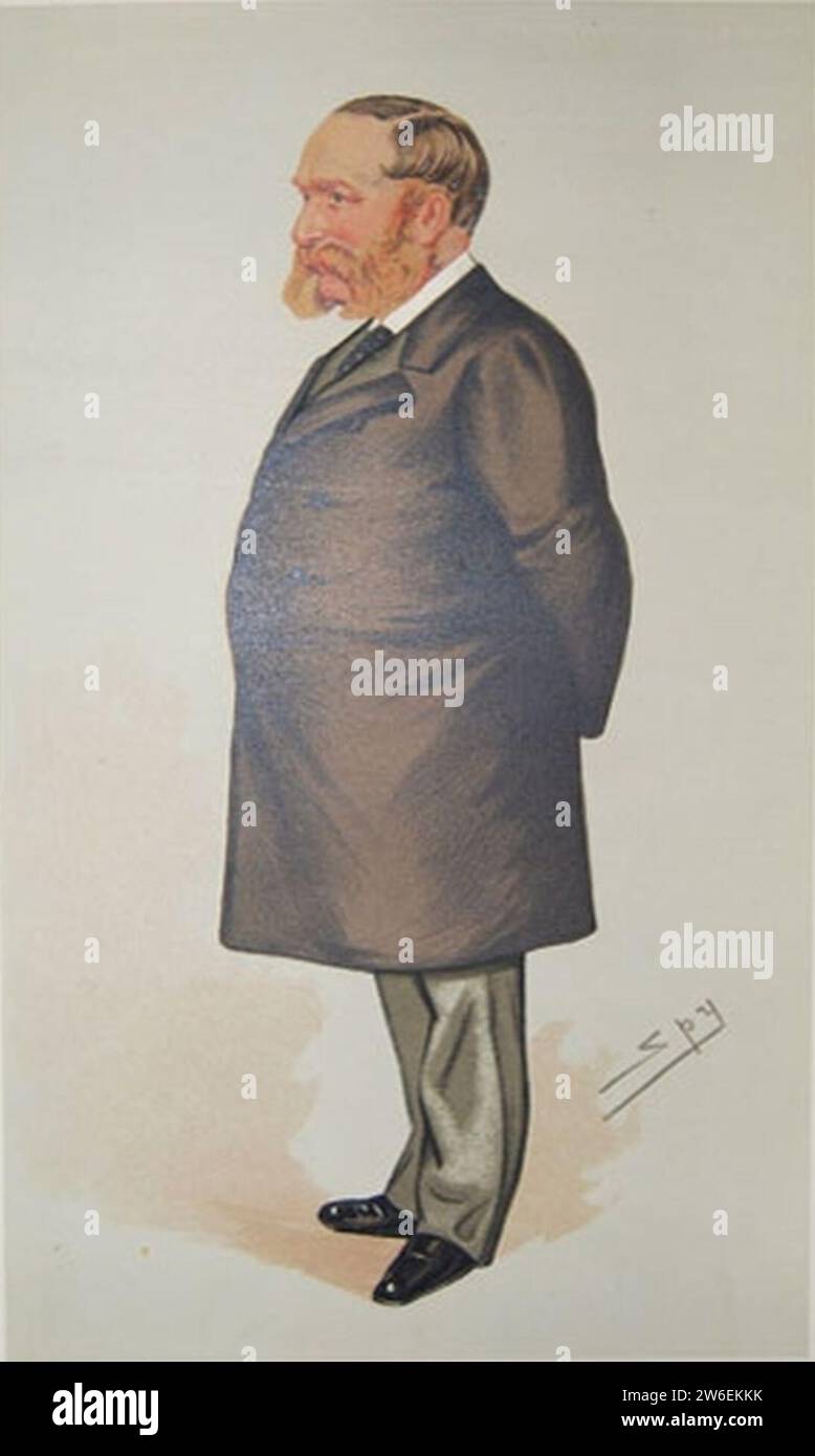 Samuel Wilson Vanity Fair 24 January 1885 Stock Photo - Alamy