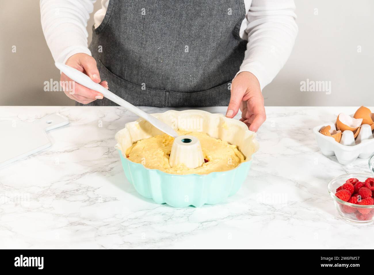 Filling and Flavor - Bundt Cake Delights Await Stock Photo - Alamy