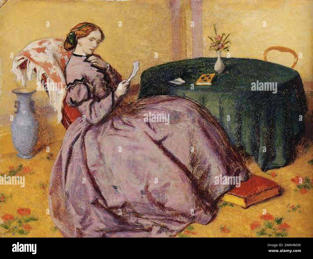 William shakespeare burton the love letter Stock Photo - Alamy