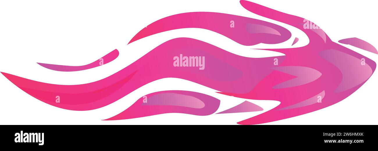 Pink laser beam icon cartoon vector. Gaming cosmos shot. Light gaming ...