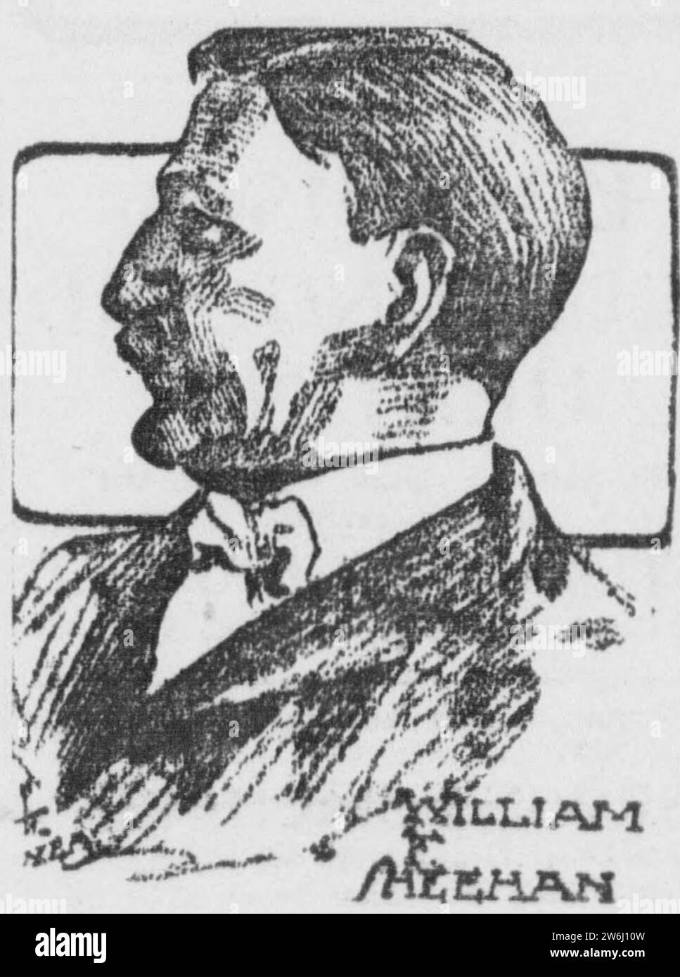 William Sheehan (Goodnow caricature Stock Photo - Alamy