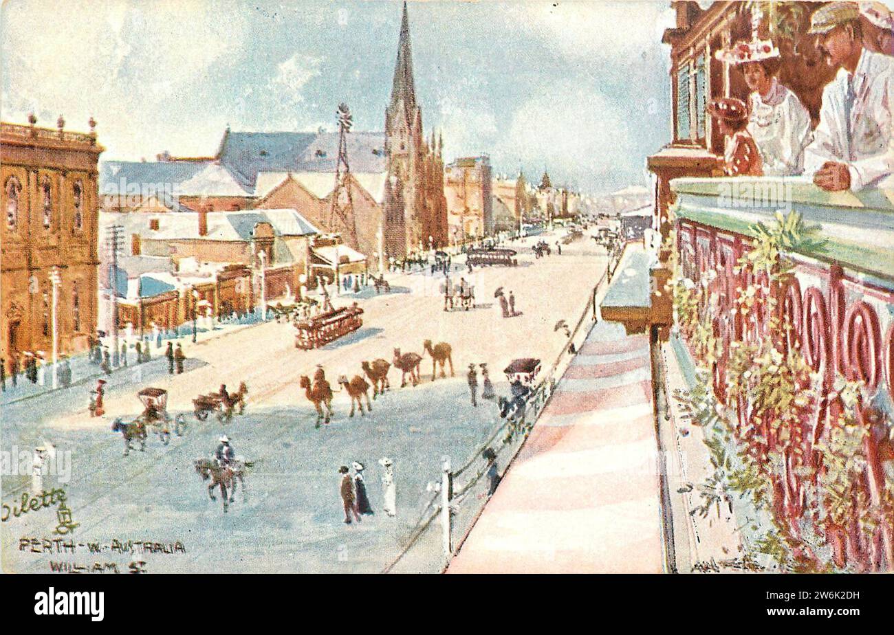 William st perth hi-res stock photography and images - Alamy