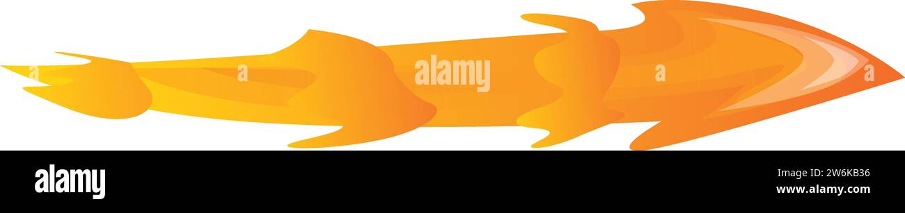 Fire laser beam red icon cartoon vector. Shot bolt effect. Effect ...