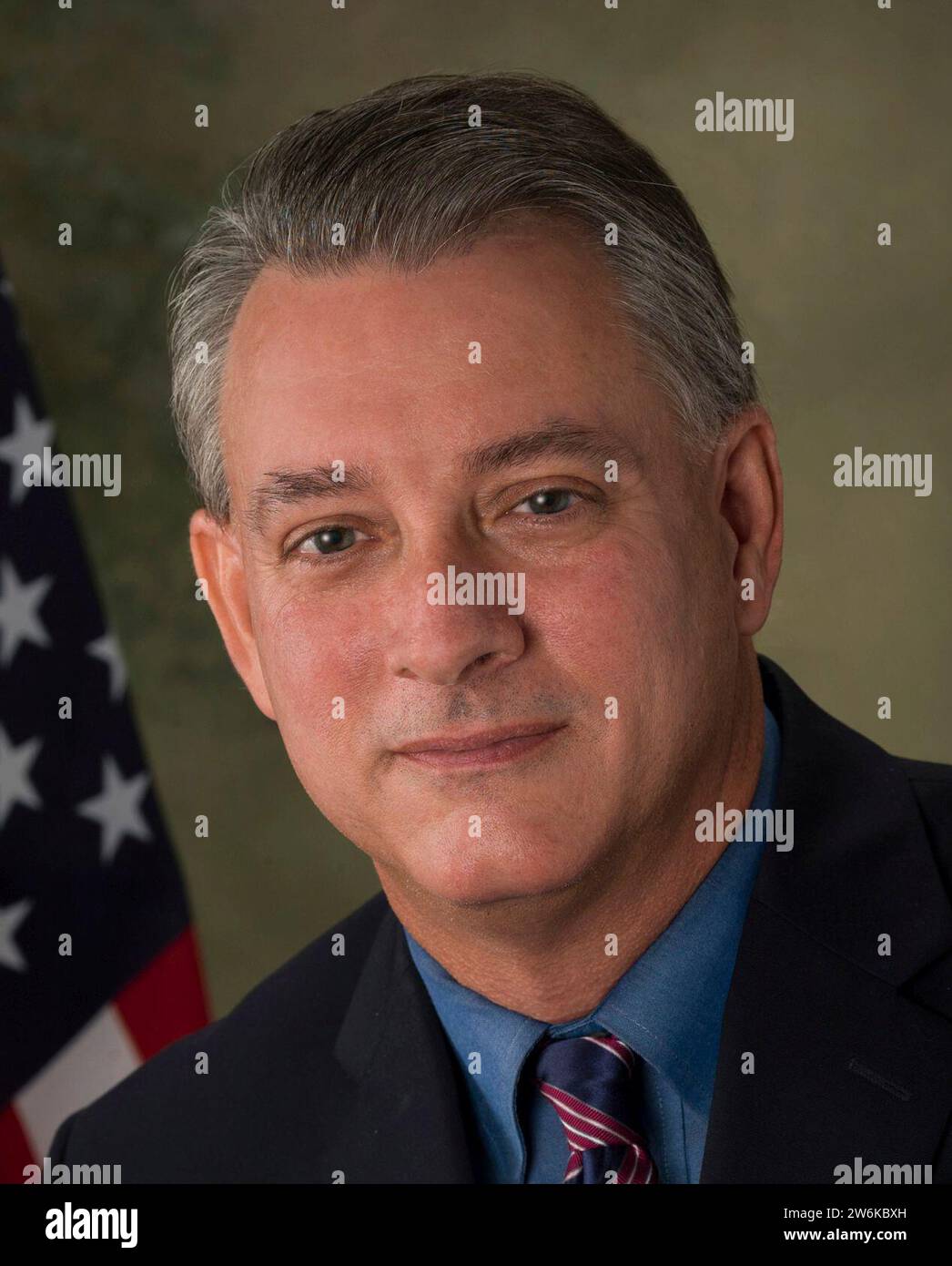 William Stephen Muldrow official portrait - crop Stock Photo - Alamy
