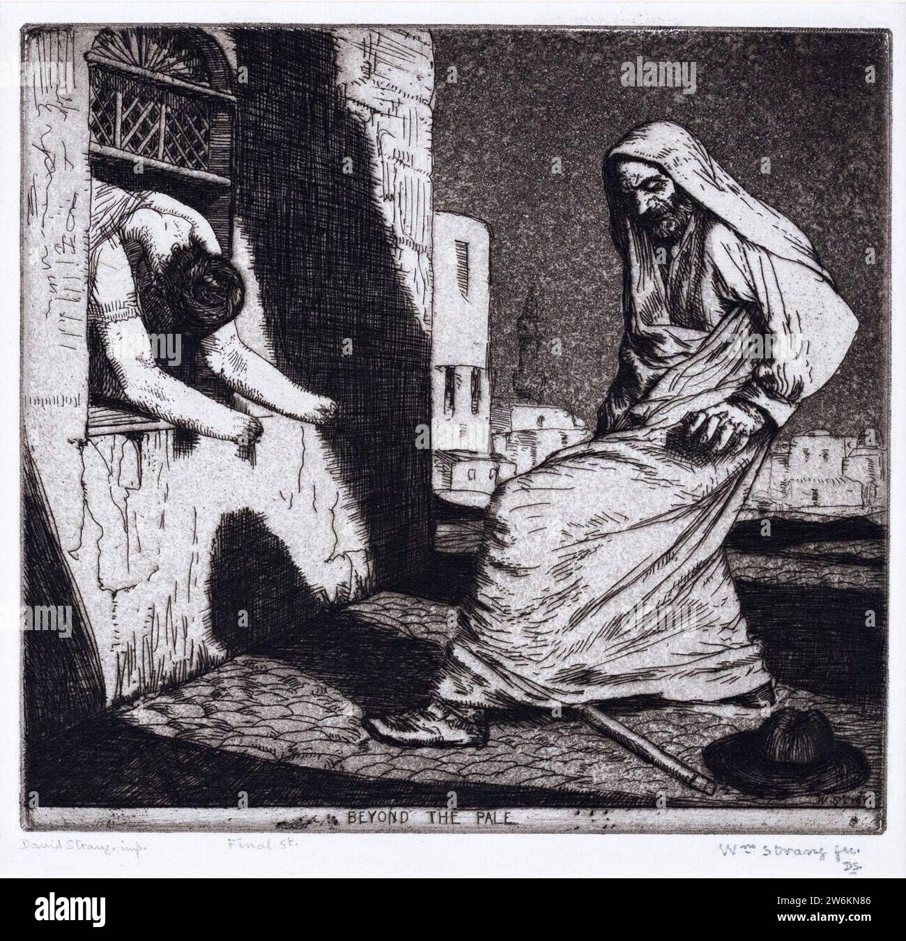 William Strang - Beyond the Pale Stock Photo - Alamy